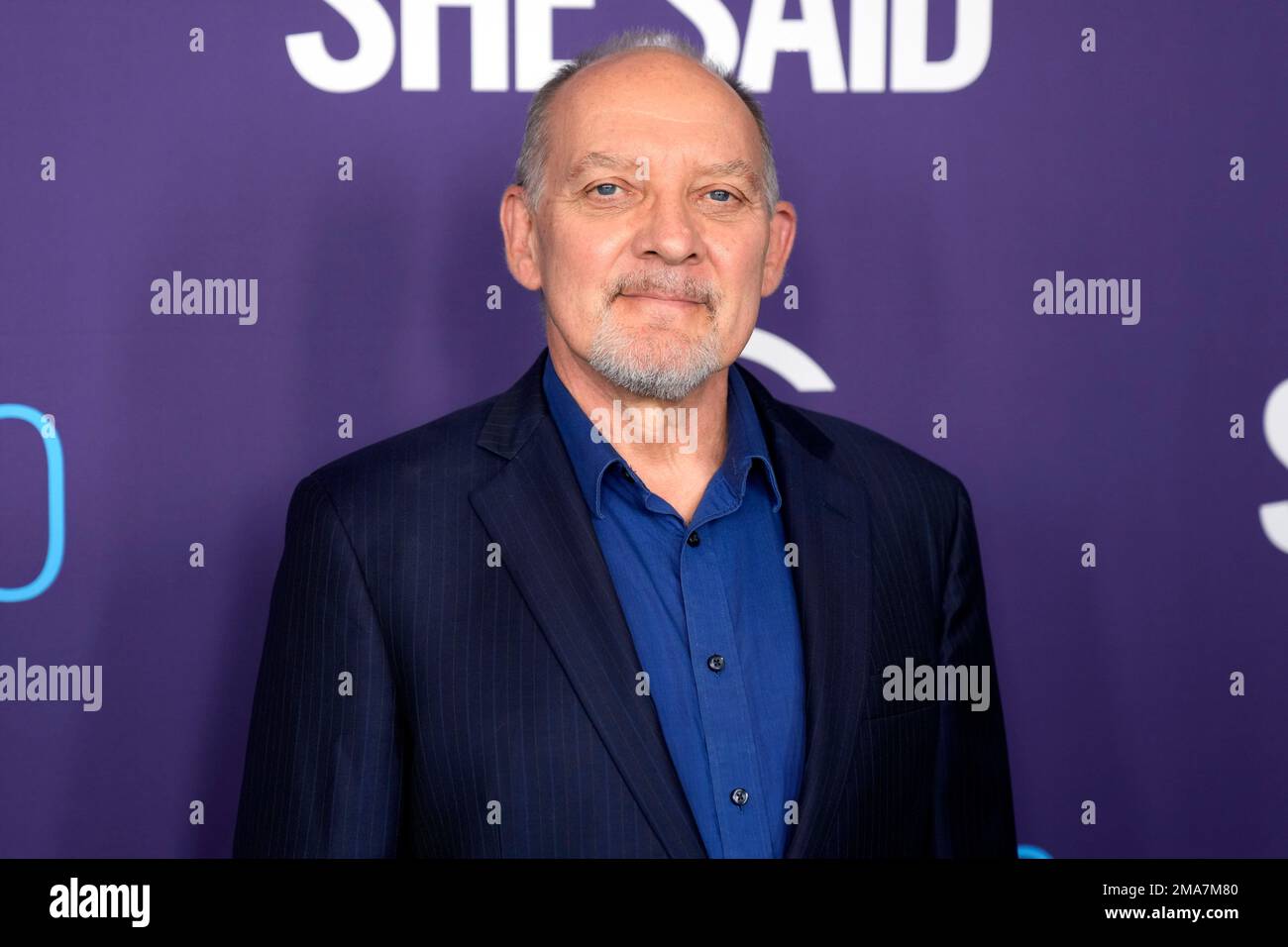 Zach Grenier attends the premiere of "She Said" at Alice Tully Hall ...