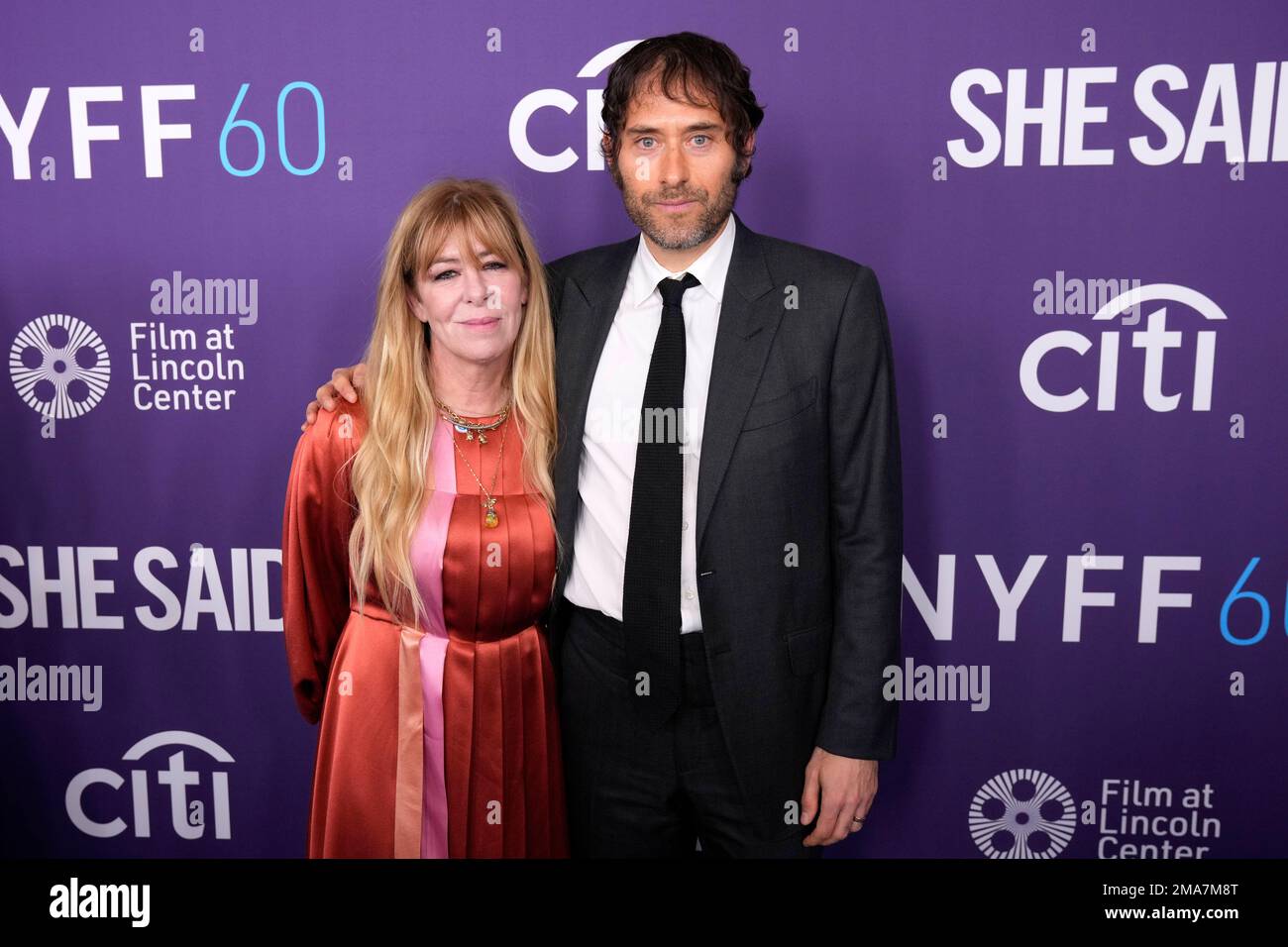 Dede Gardner and Jeremy Kleiner attend the premiere of "She Said" at ...