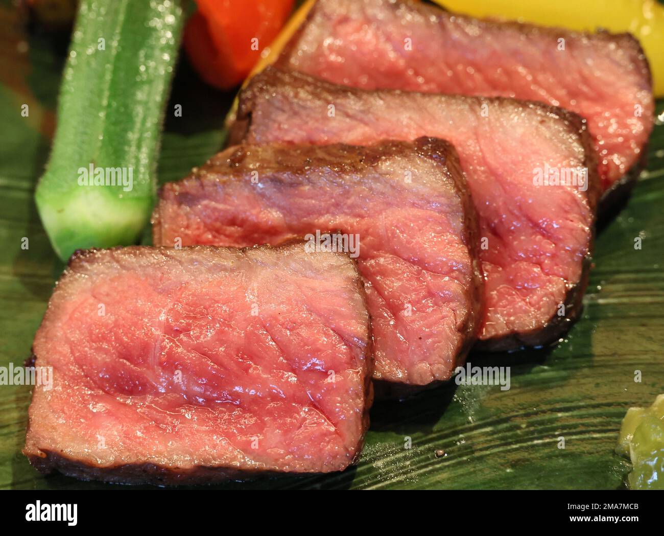 Tokyo, Japan. 19th Jan, 2023. This picture shows grilled "wagyu" beef ...