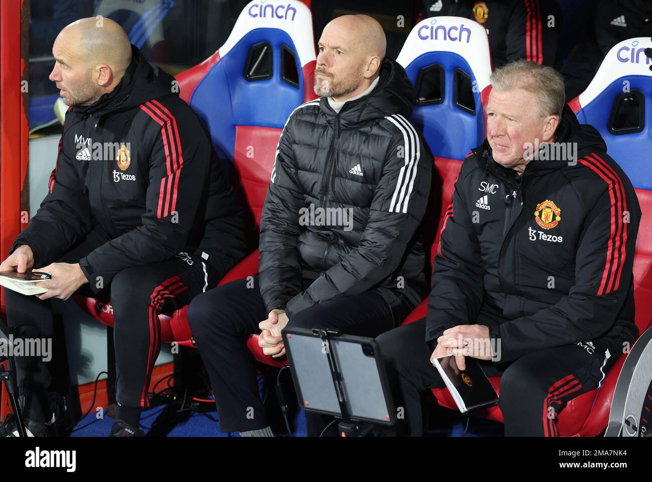 Erik ten hag 2023 crystal palace hi-res stock photography and images ...