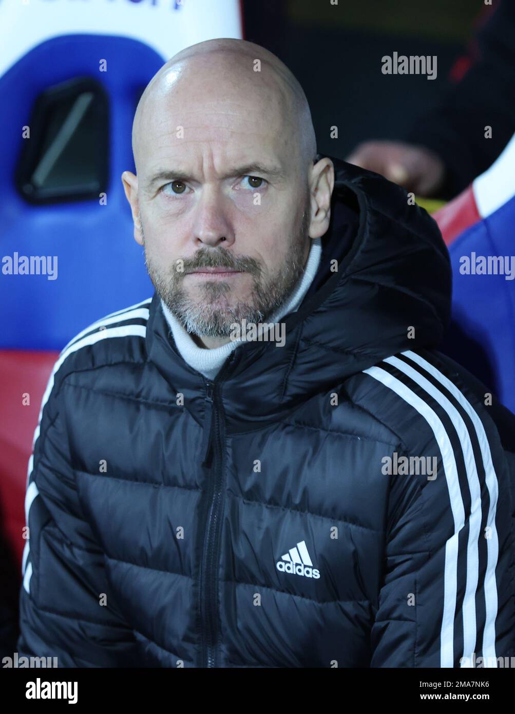 London ENGLAND - January 18:Manchester United manager Erik ten Hag ...