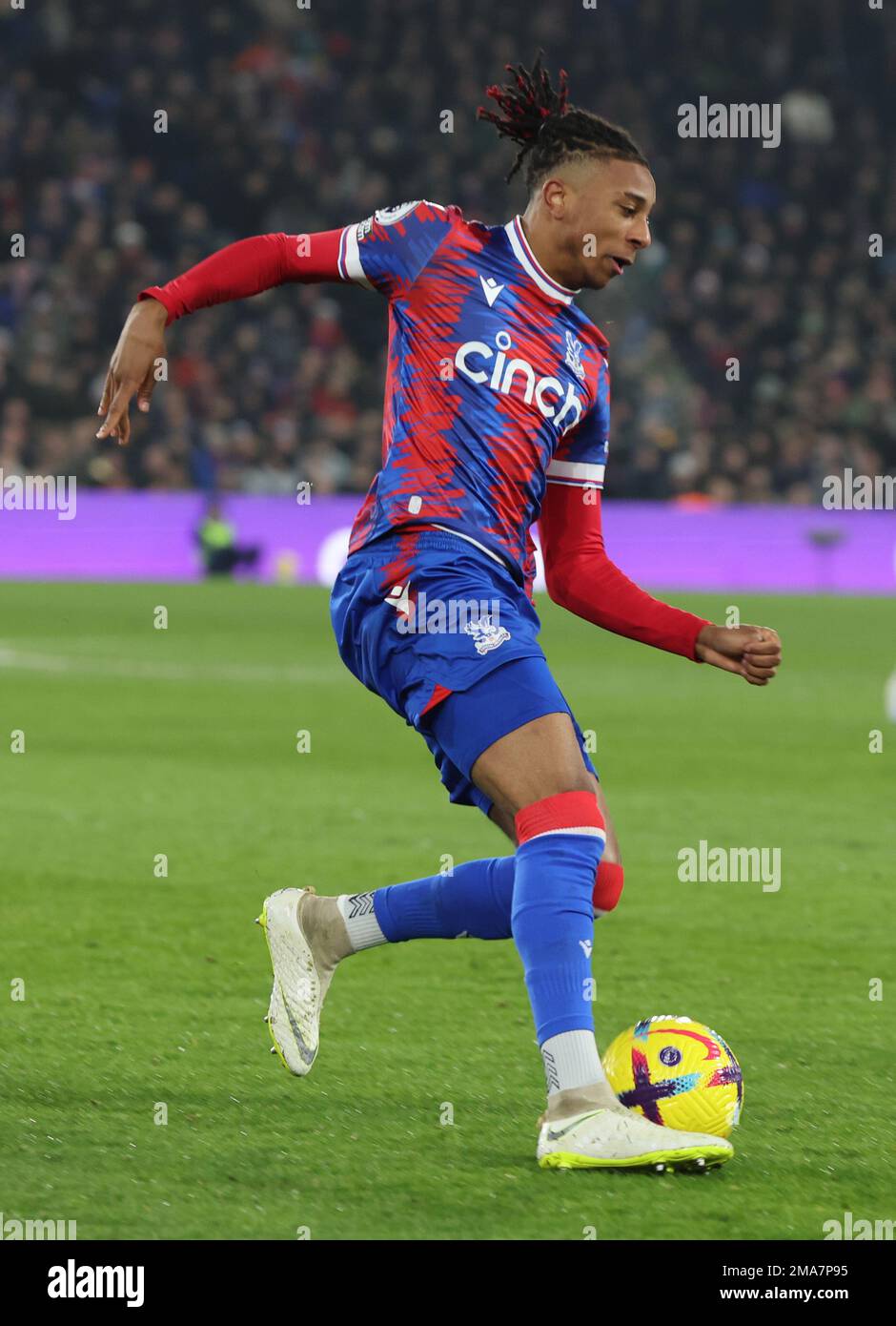 London ENGLAND - January 18: Crystal Palace's Michael Olise during ...