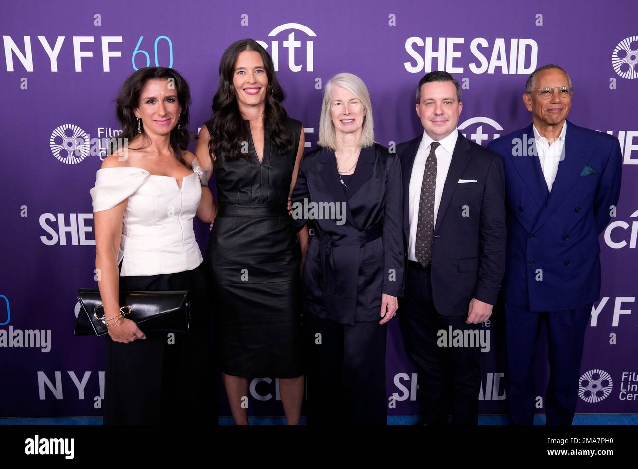 Jodi Kantor, from left, Megan Twohey, Rebecca Corbett, Rory Tolan and ...