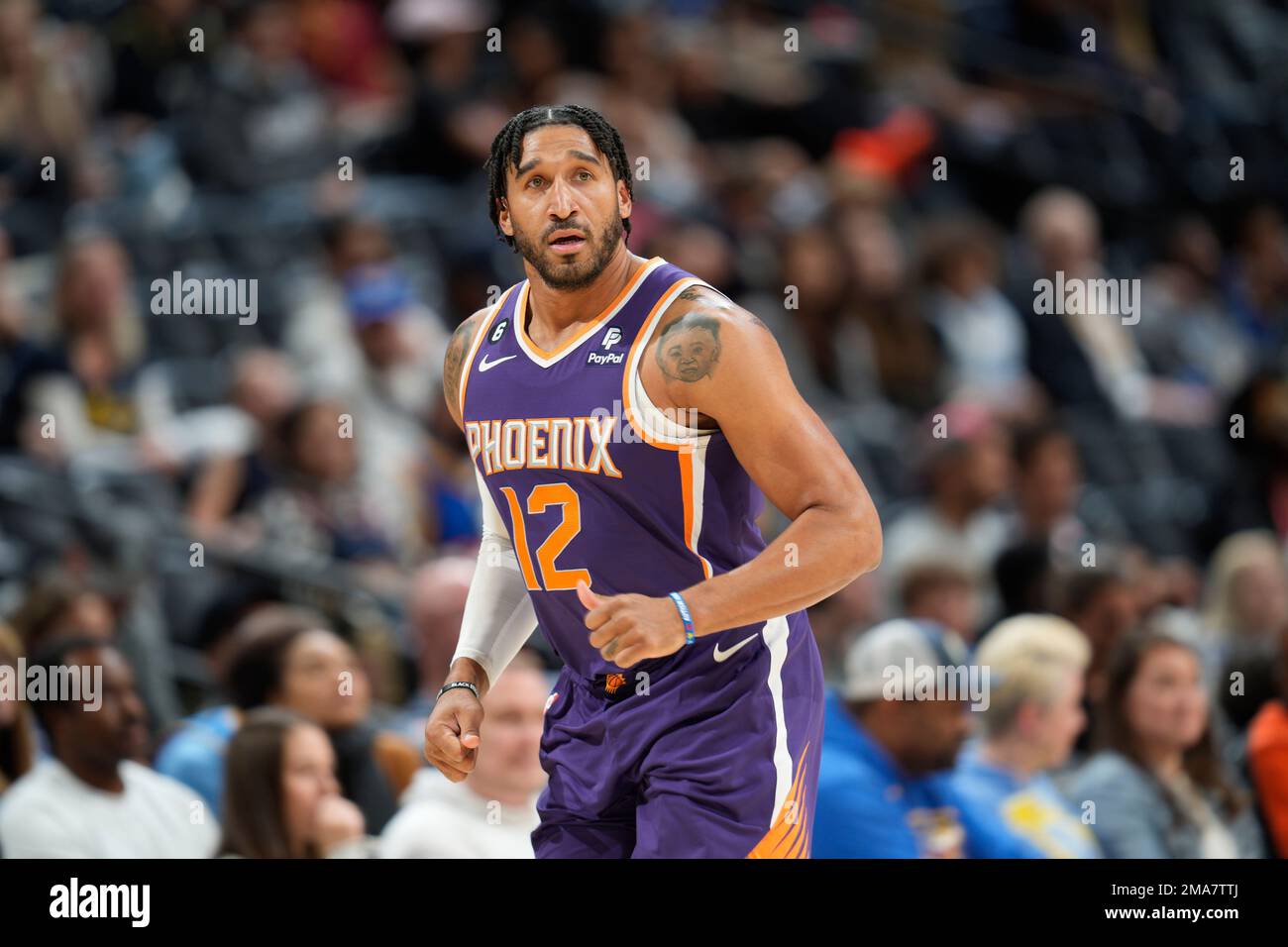 Phoenix Suns forward Ish Wainright (12) in the second half of a ...