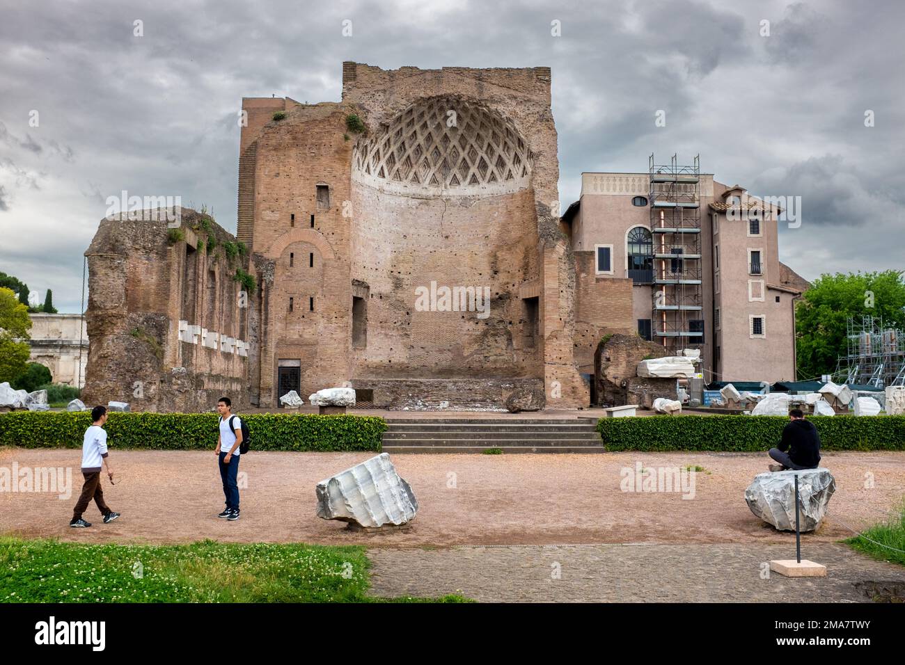Ancient rome daily life hi-res stock photography and images - Alamy