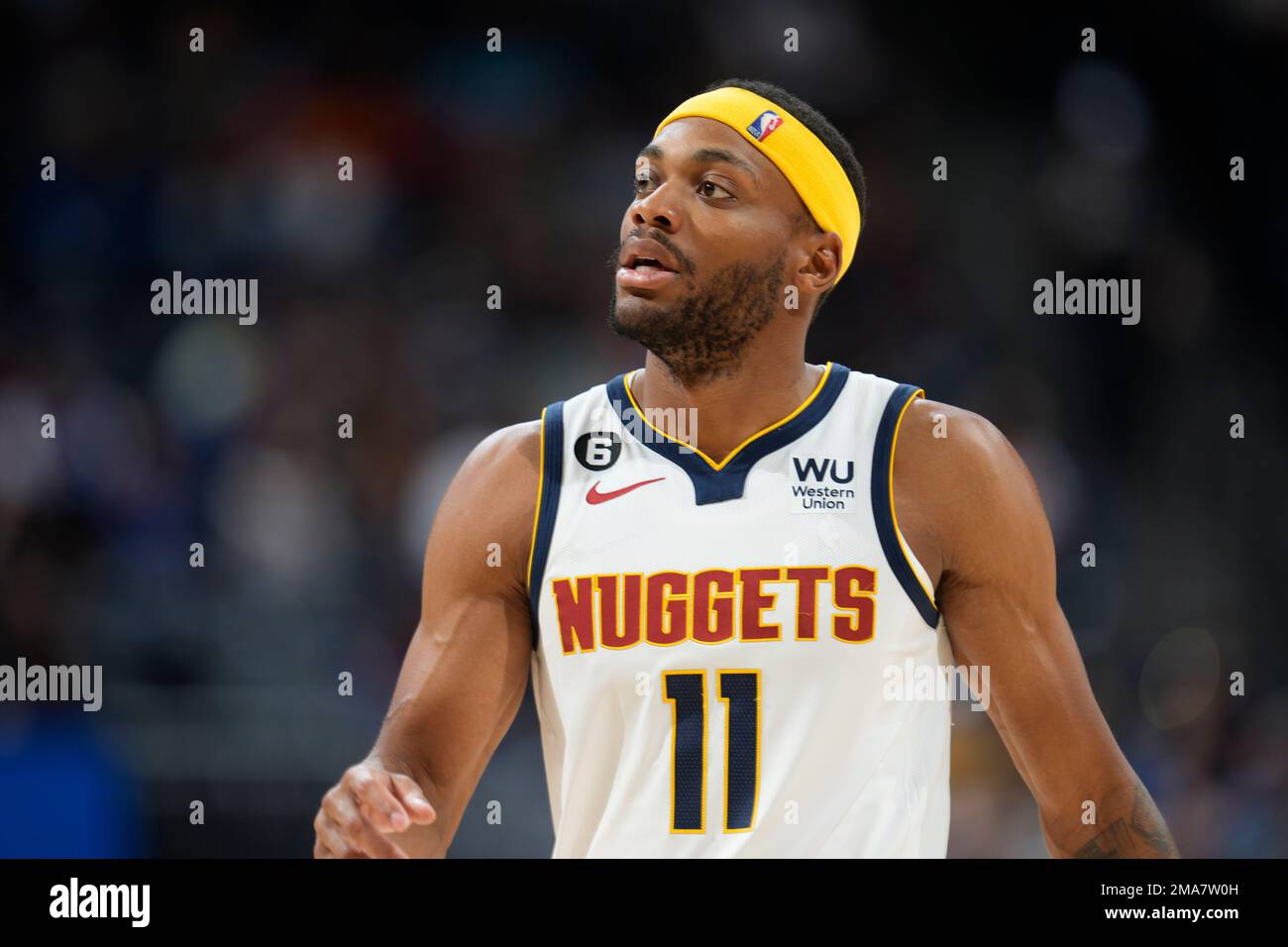 Denver Nuggets forward Bruce Brown (11) in the second half of a ...