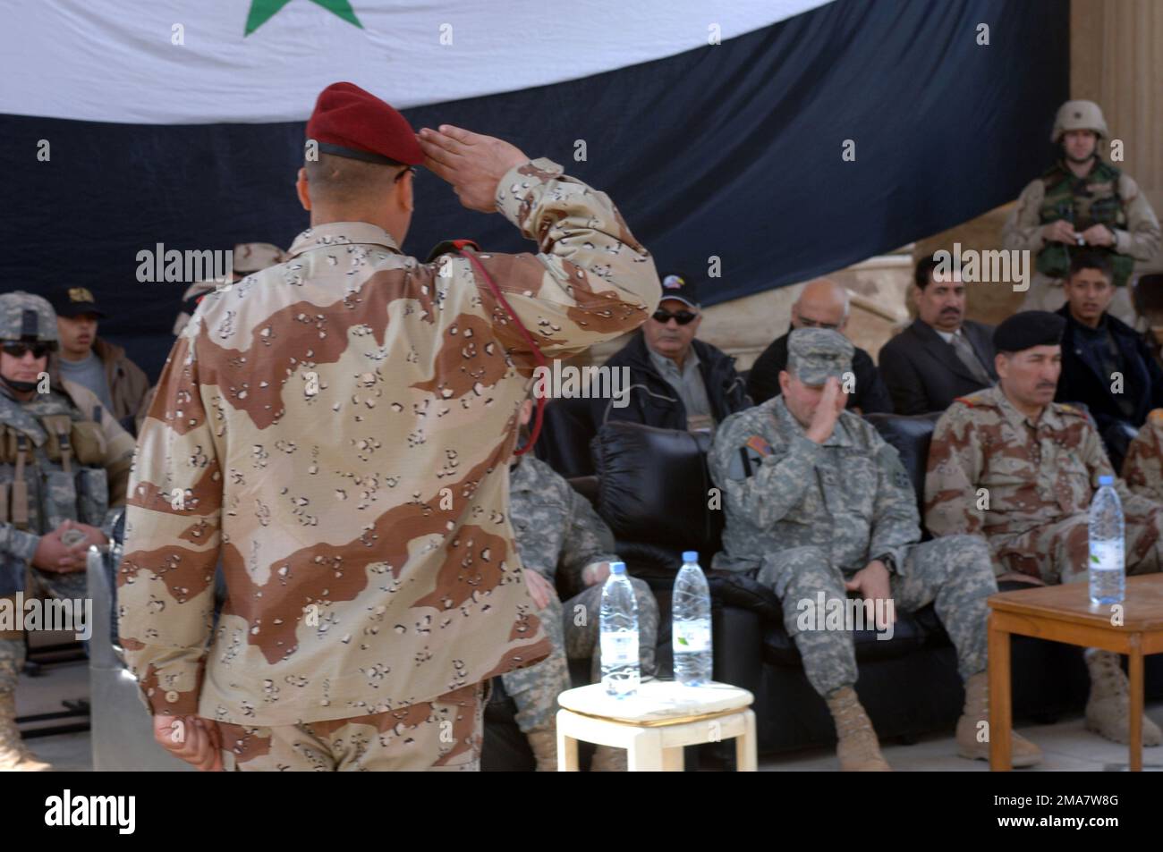COL. Mohammad Wasif, commander, 5th Brigade, 6th Iraqi Army Division ...