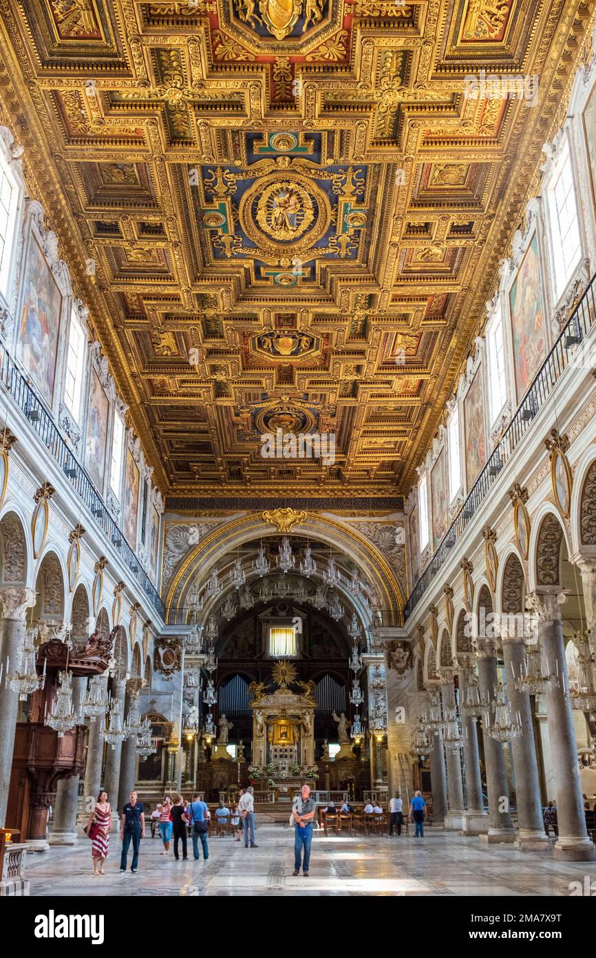 Christian Catholic church in Rome the Italian capital Stock Photo - Alamy