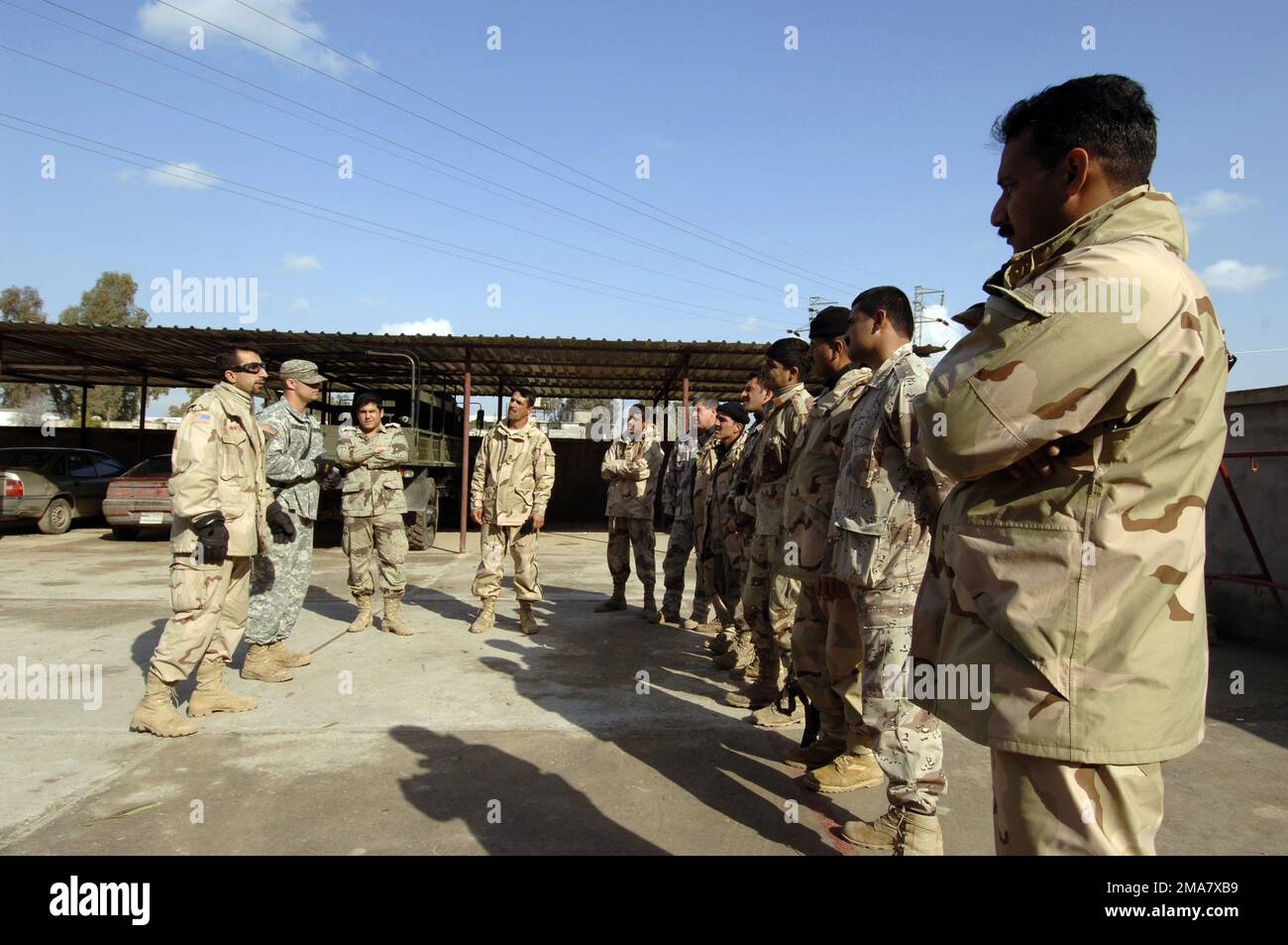 Operation iraqi freedom 3rd infantry hi-res stock photography and ...