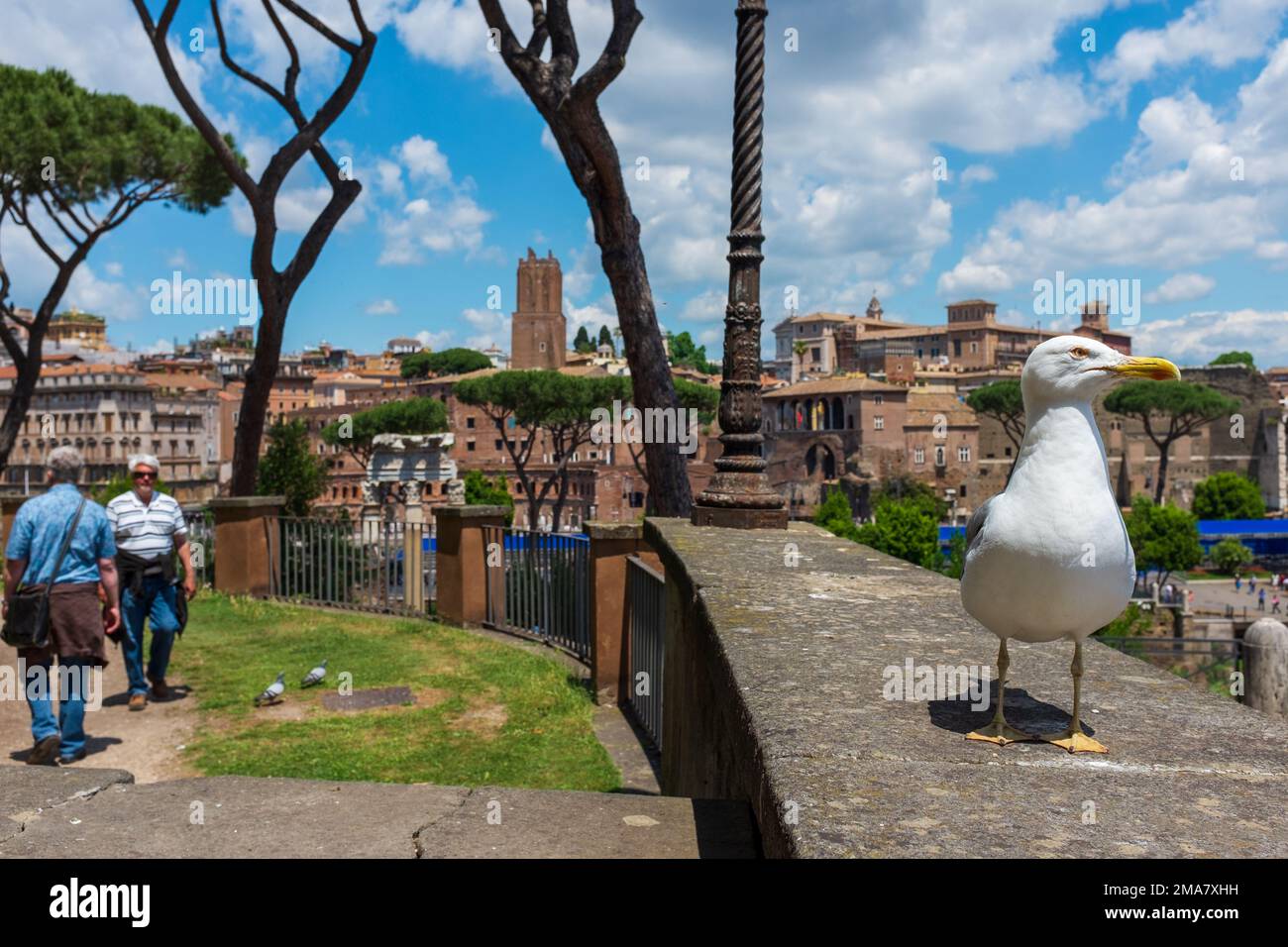 People in Rome the Italian capital Stock Photo - Alamy