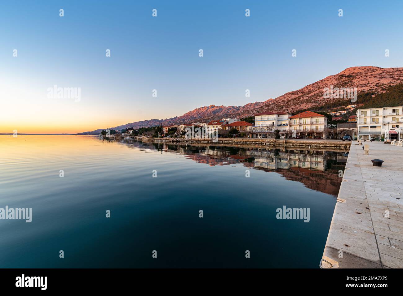 Paklenica waterfront hi-res stock photography and images - Alamy