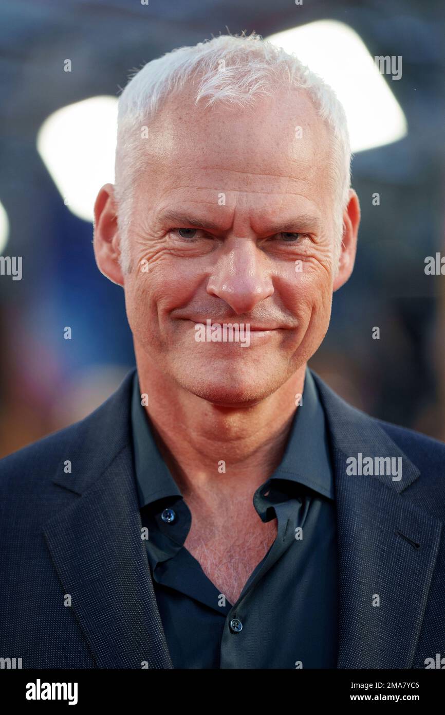 Director Martin McDonagh poses for photographers upon arrival for the ...