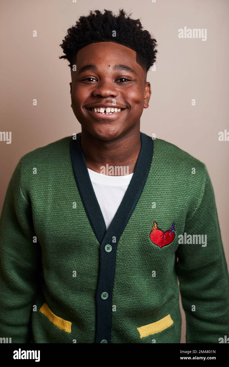 Jalyn Hall poses for a portrait to promote the film "Till," on Friday ...