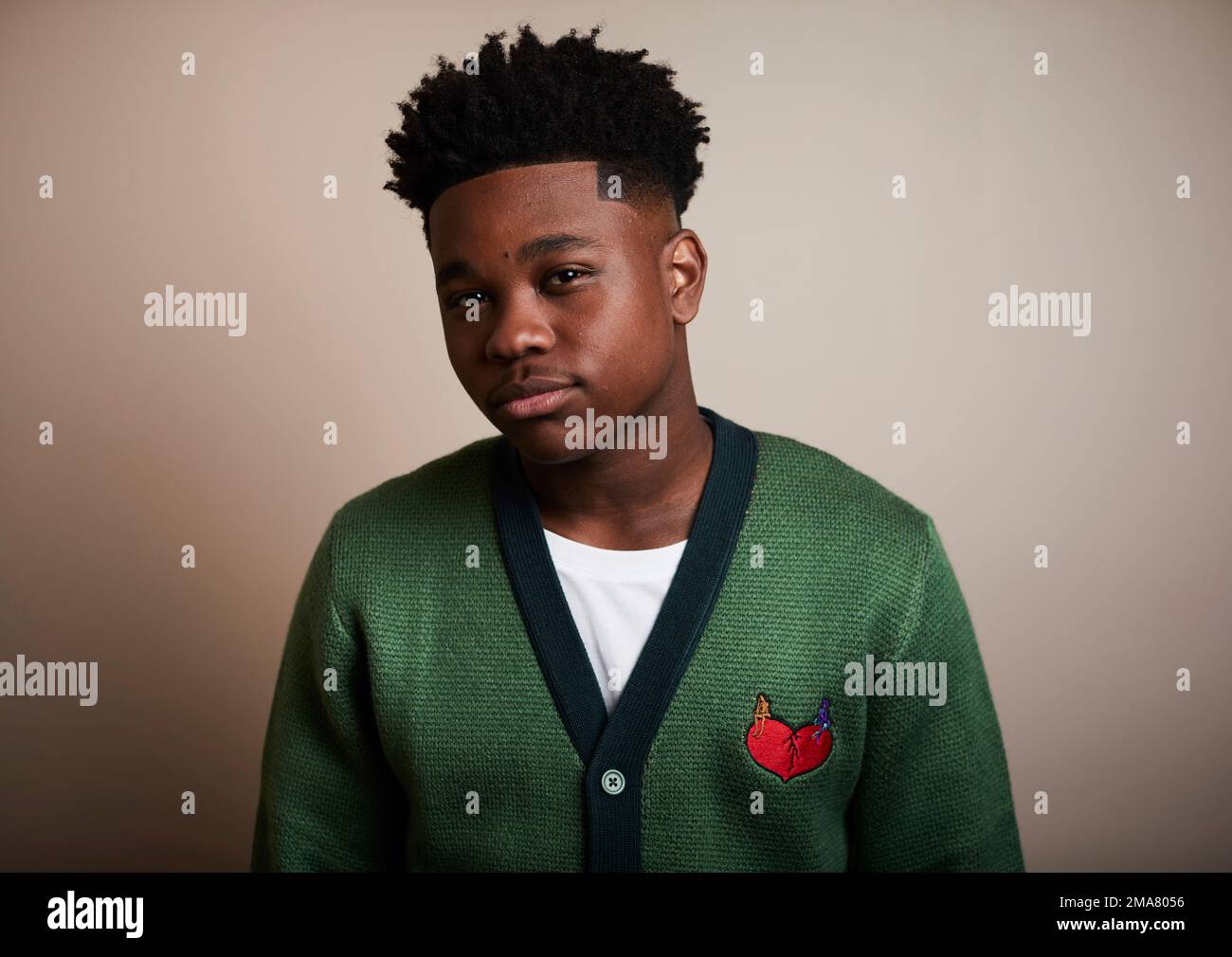 Jalyn Hall poses for a portrait to promote the film "Till," on Friday ...