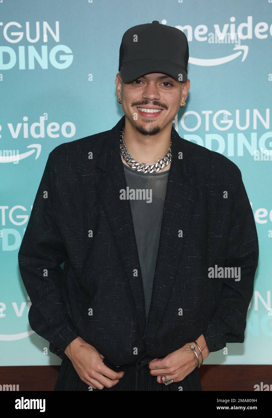 Evan Ross, at Los Angeles Premiere Of Prime Video's "Shotgun Wedding ...