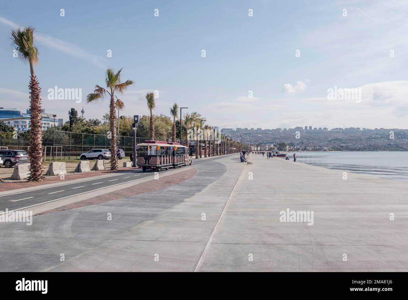 Istanbul the dream city. Buyukcekmece, a suburb of Istanbul, with its ...