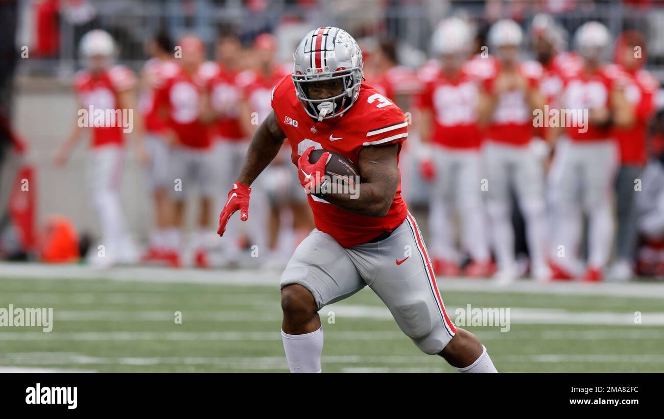 Ohio State running back Miyan Williams plays against Rutgers during an ...