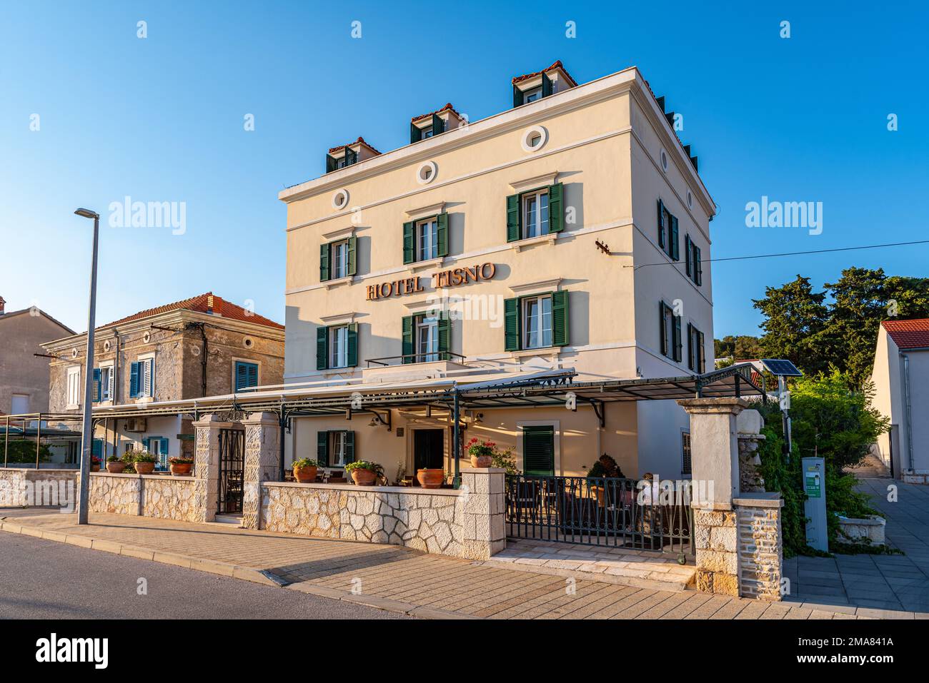 Tisno, island Murter Stock Photo - Alamy