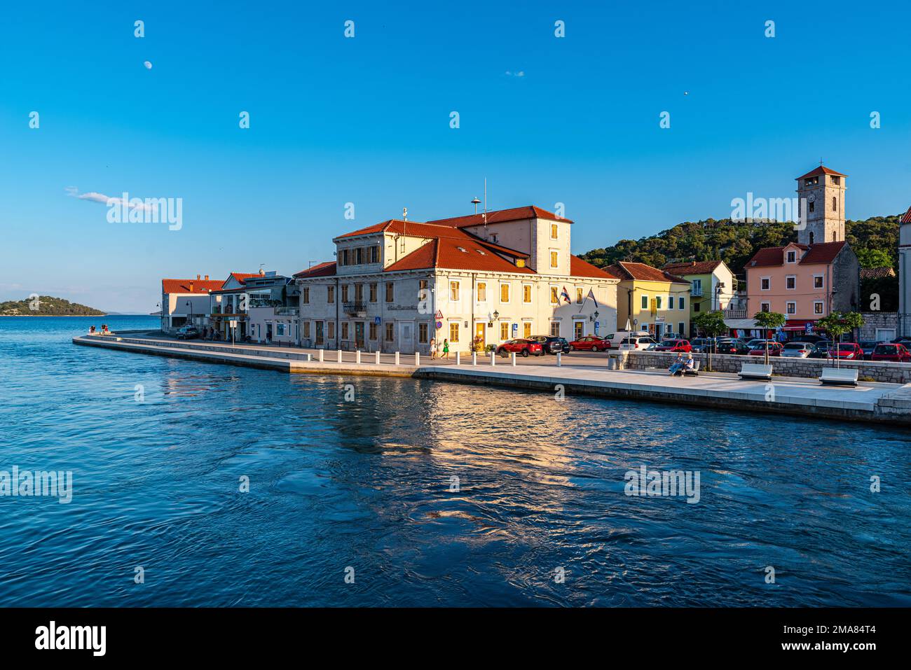Tisno, island Murter Stock Photo - Alamy