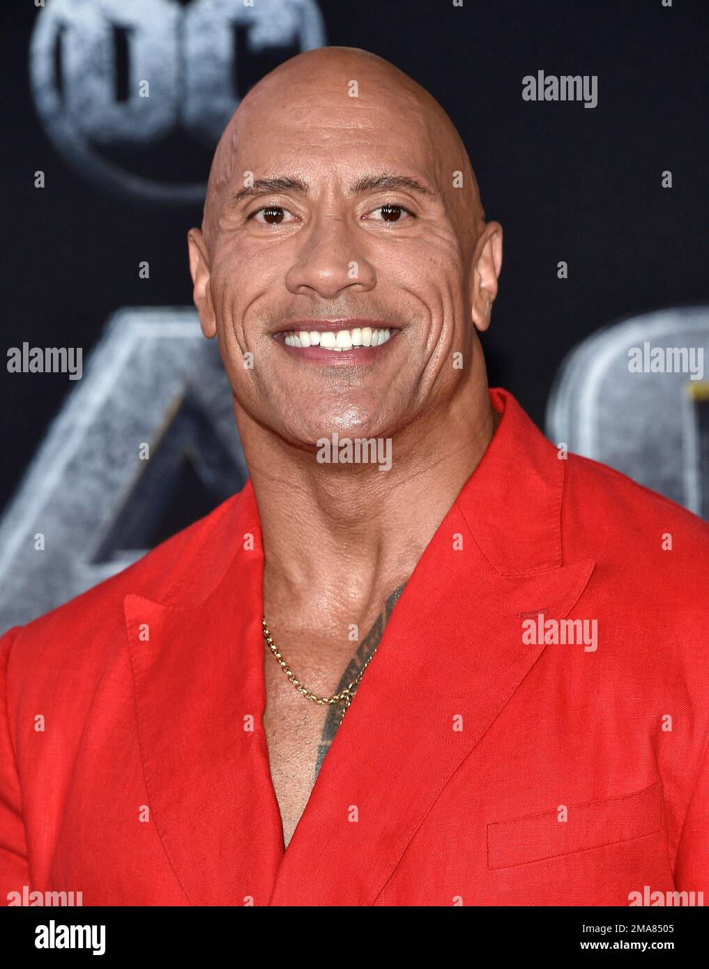 Dwayne Johnson attends the world premiere of "Black Adam" in Times ...