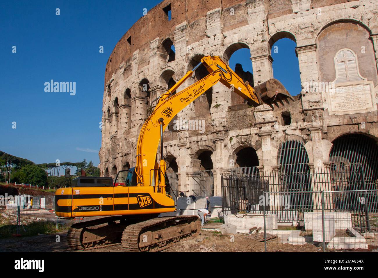 The Colosseum in Rome Italy Stock Photo - Alamy