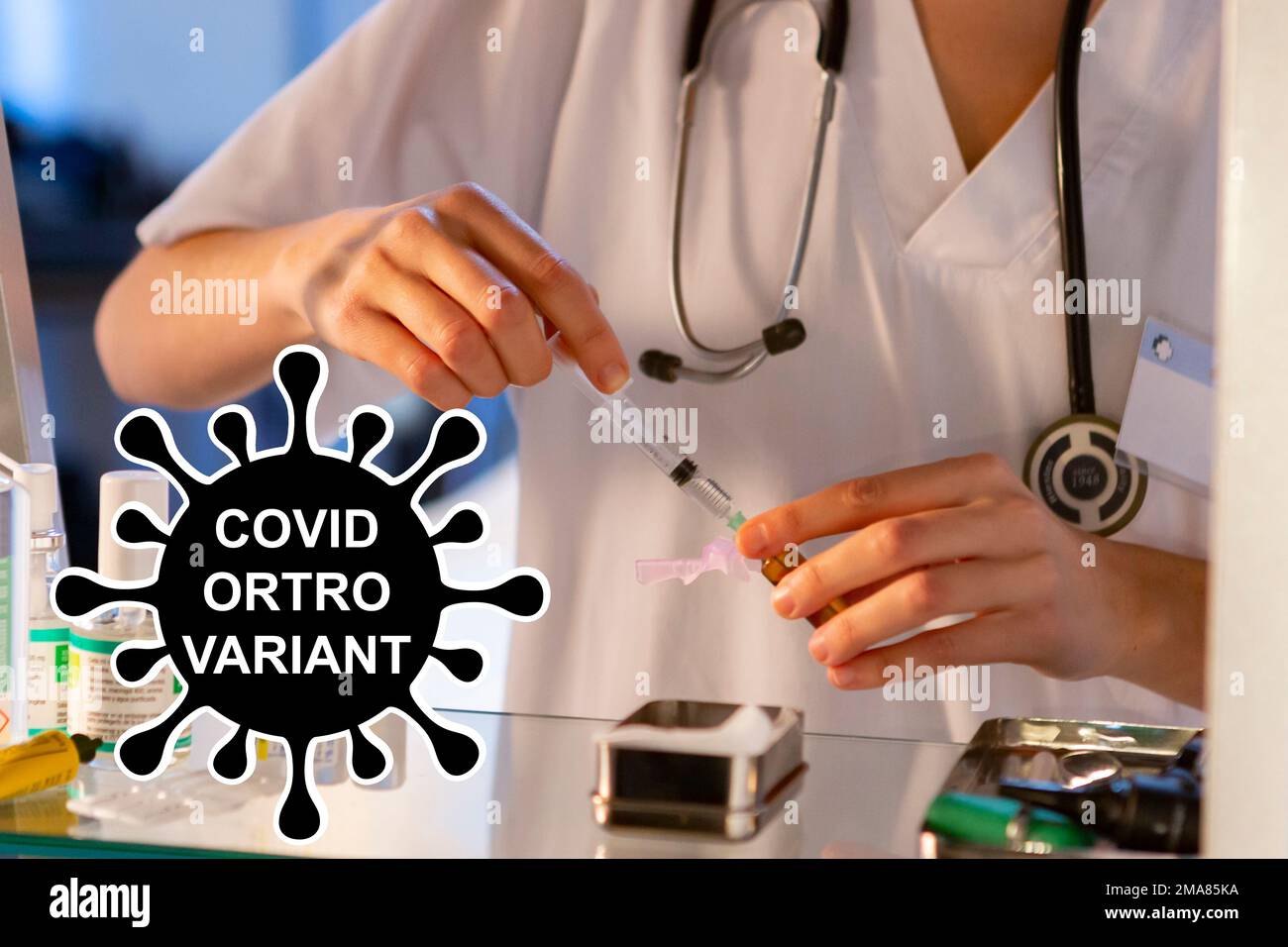 ORTRO. Variant ORTRO. Ortro covid. New variant of the SARS-CoV-2 ...