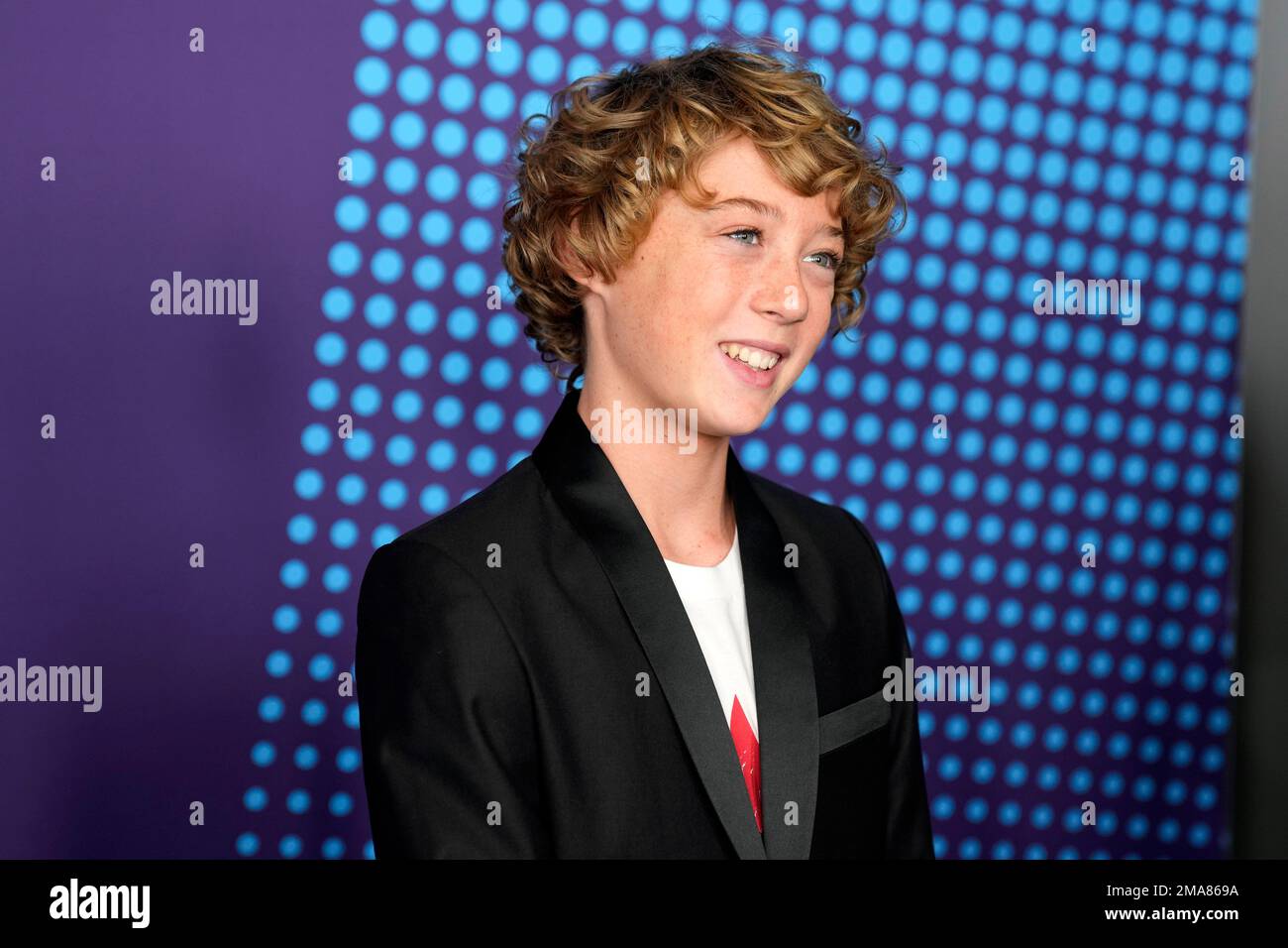 Banks Repeta attends the "Armageddon Time" premiere during the 60th New ...