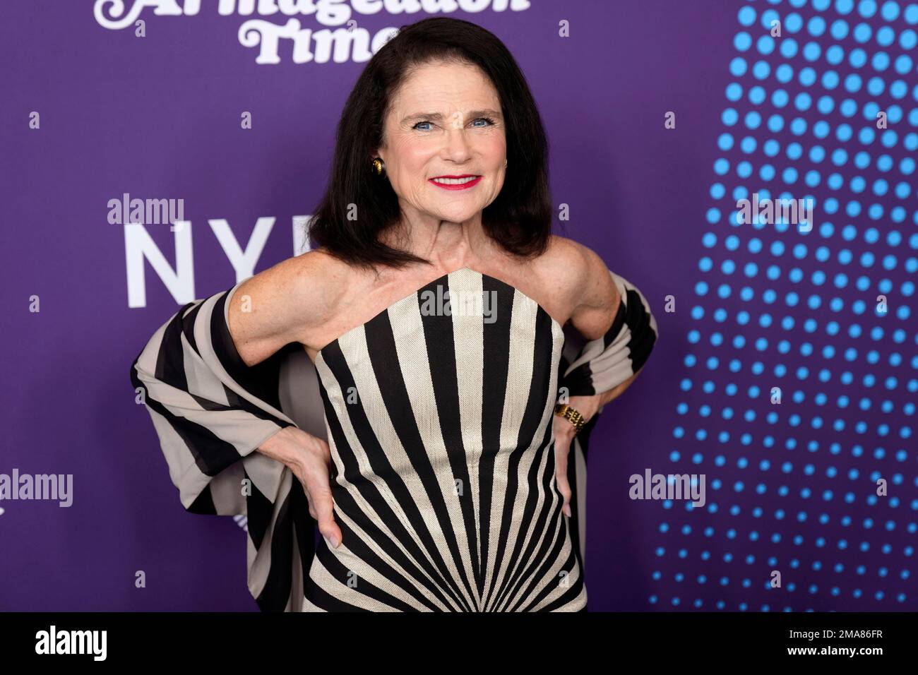 Tovah Feldshuh attends the "Armageddon Time" premiere during the 60th ...