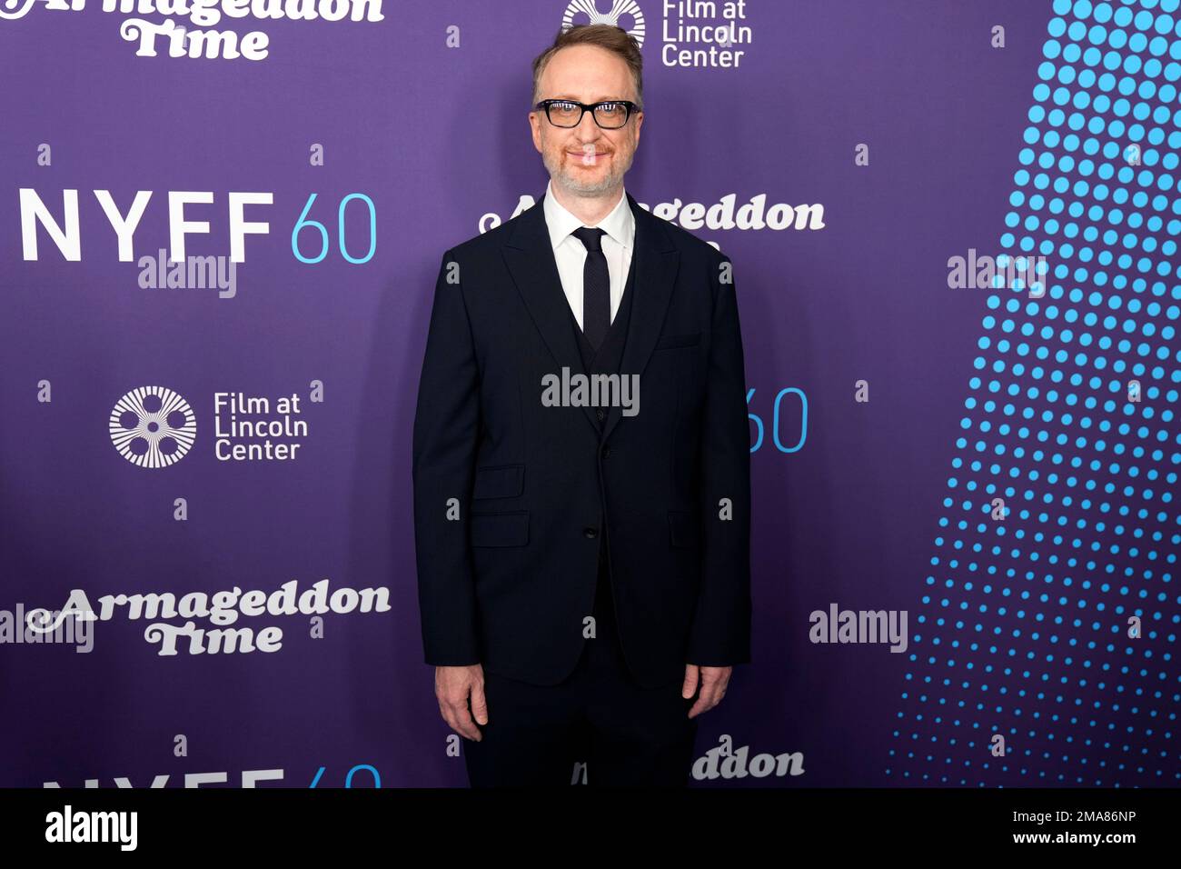 James Gray attends the "Armageddon Time" premiere during the 60th New ...