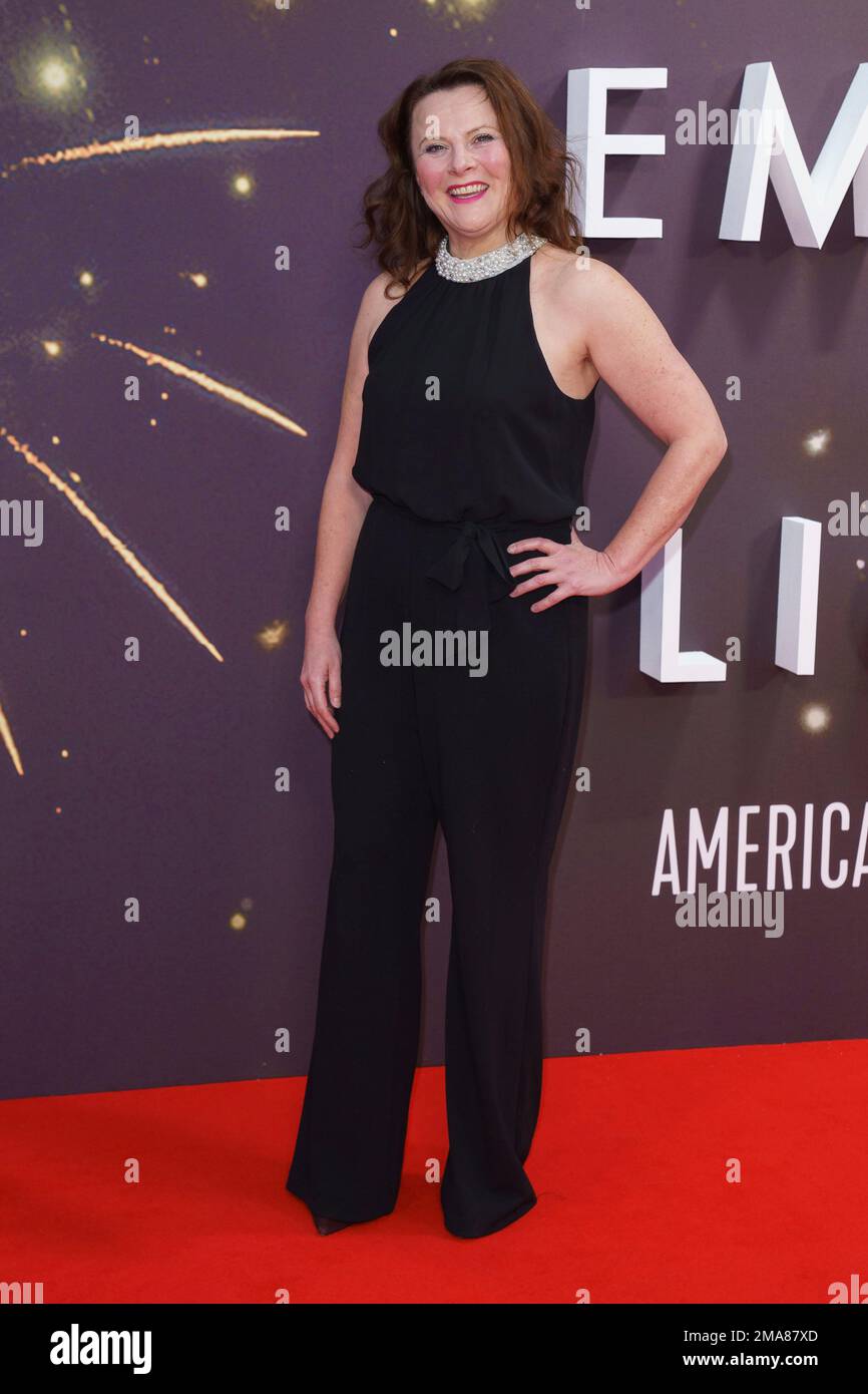 Monica Dolan poses for photographers upon arrival for the premiere of ...