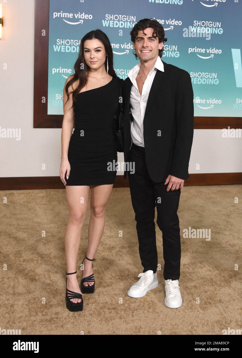 Hollywood, California, USA 18th January 2023 Lauren Gibson and Hootie Hurley attend Prime Video ...