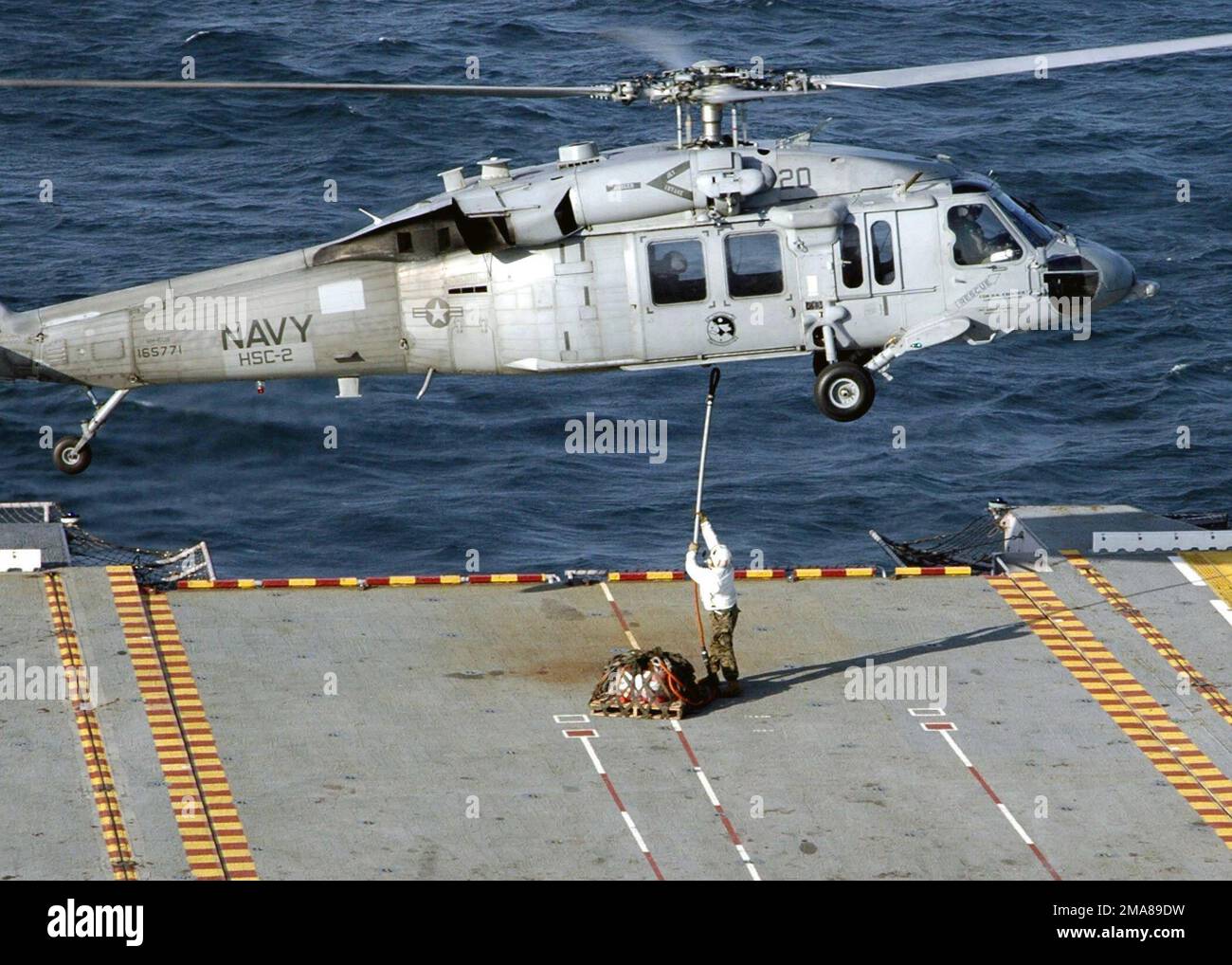 060313-N-8547M-005. Base: USS Saipan (LHA 2) Country: At Sea Scene ...