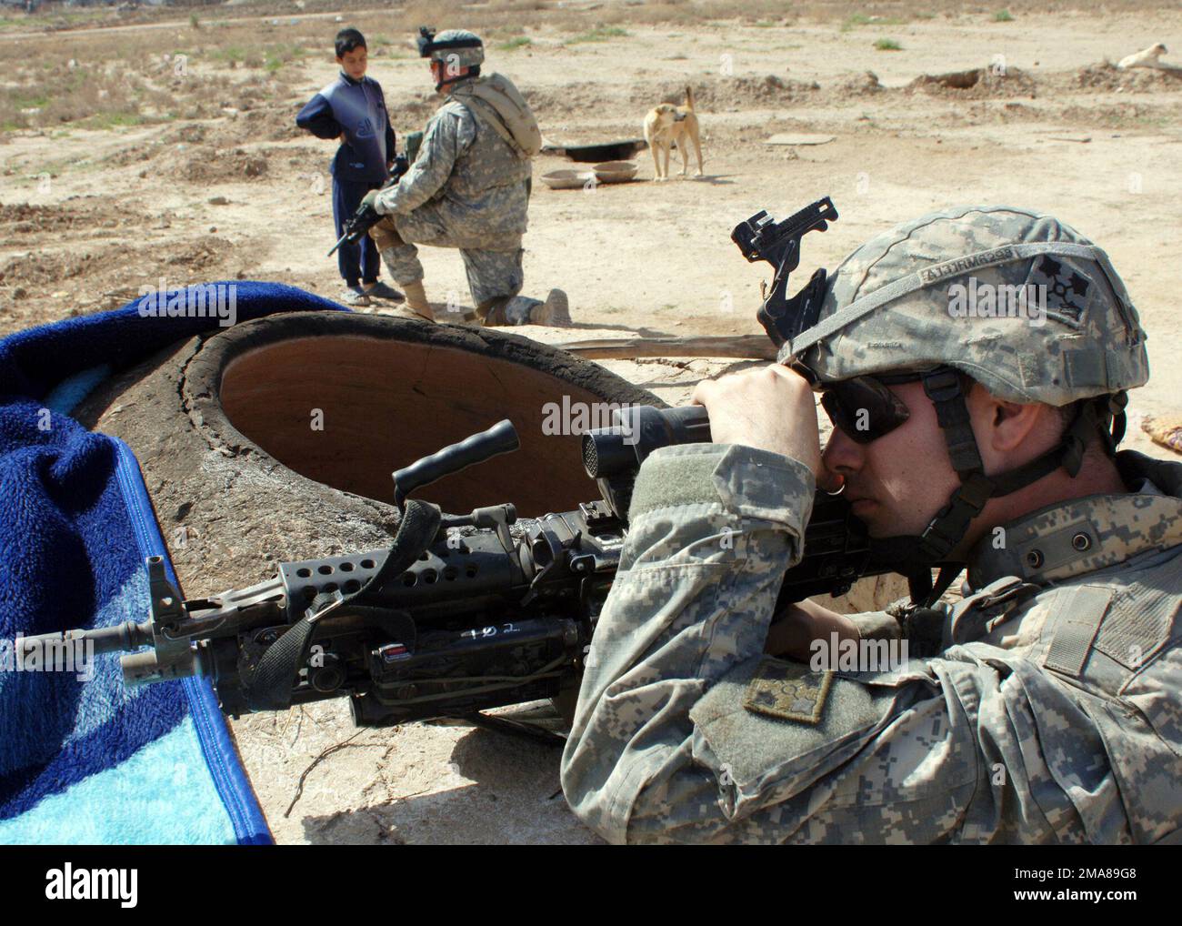 Forward operating base camp taji hi-res stock photography and images ...