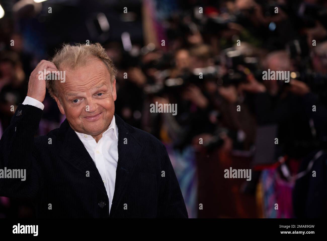 Hannah Onslow poses for photographers upon arrival for the premiere of ...