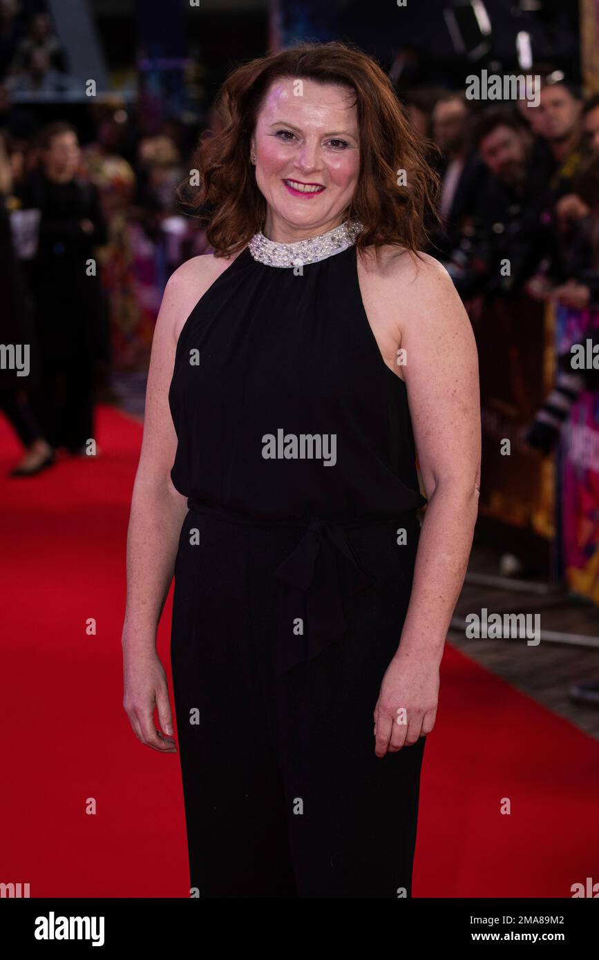 Monica Dolan poses for photographers upon arrival for the premiere of ...