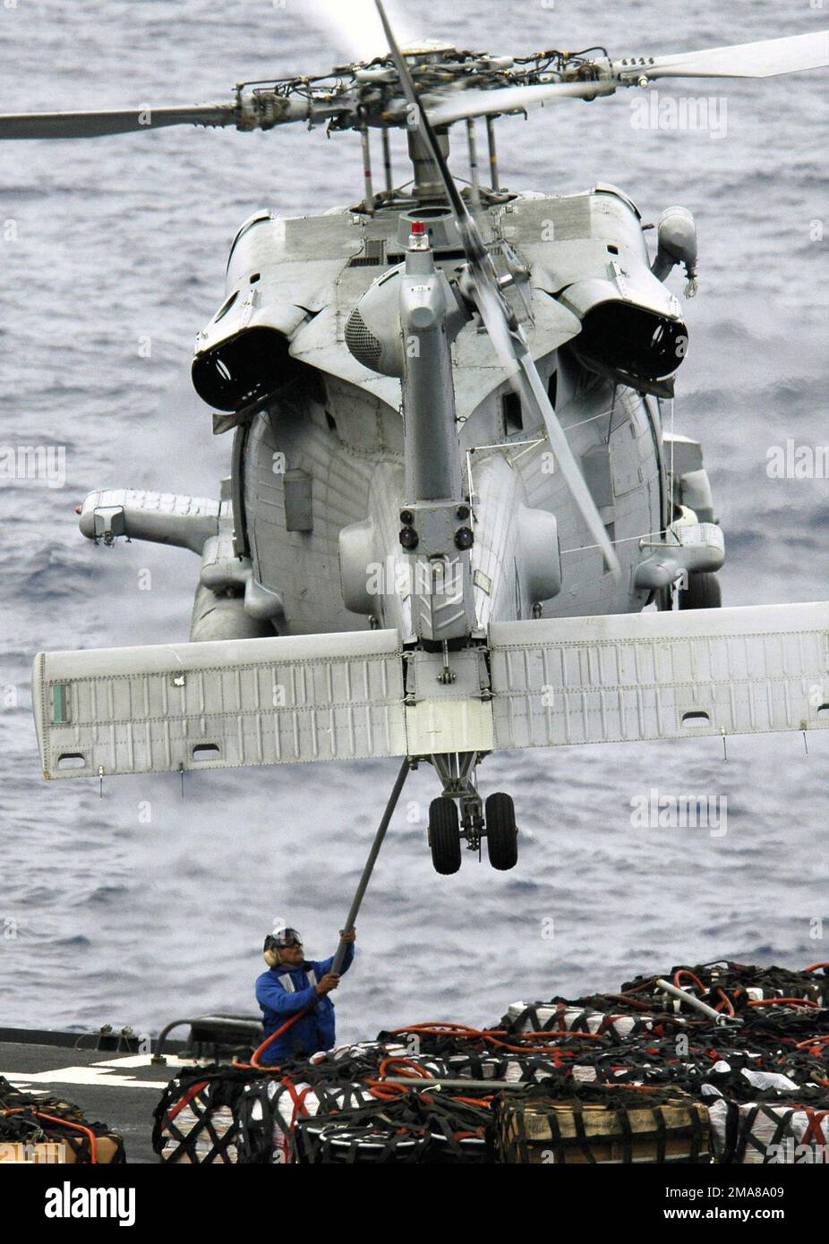 060314-N-4166B-023. Base: USS Saipan (LHA 2) Country: At Sea Scene ...