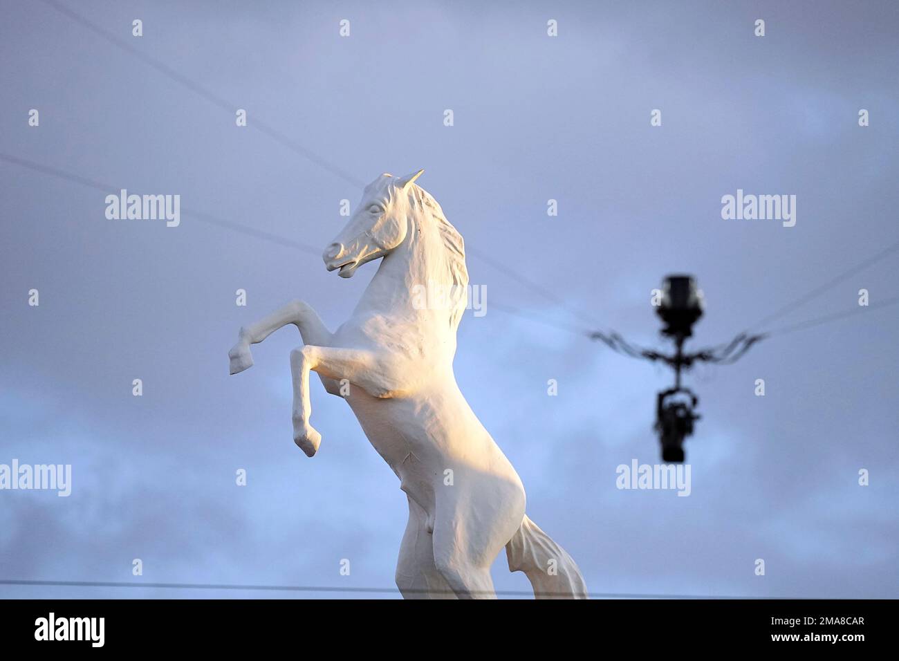 Sky Cam during the Denver Broncos v the Indianapolis Colts of an NFL ...