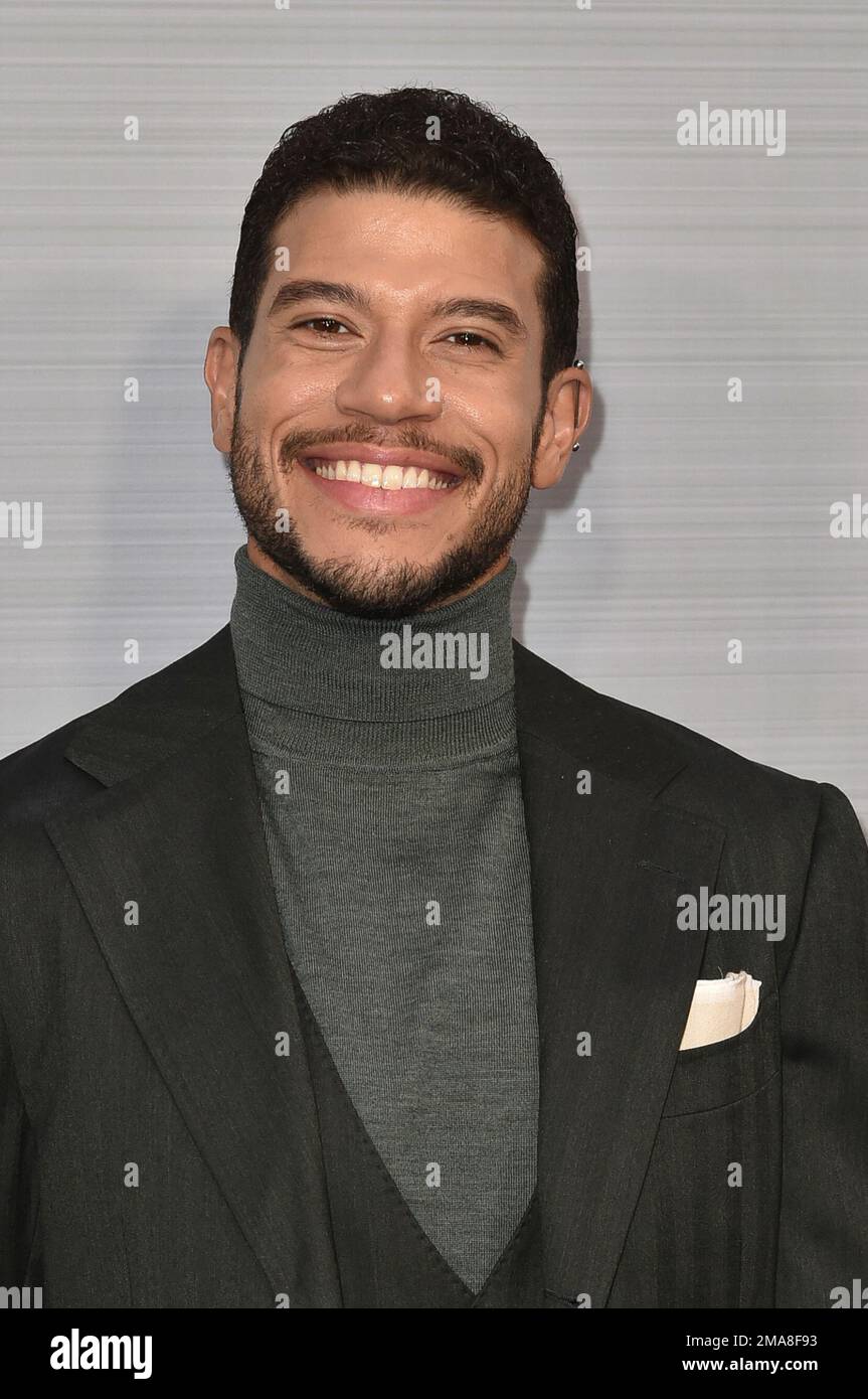 Alex Hernandez arrives at a red carpet event for season one of "The ...