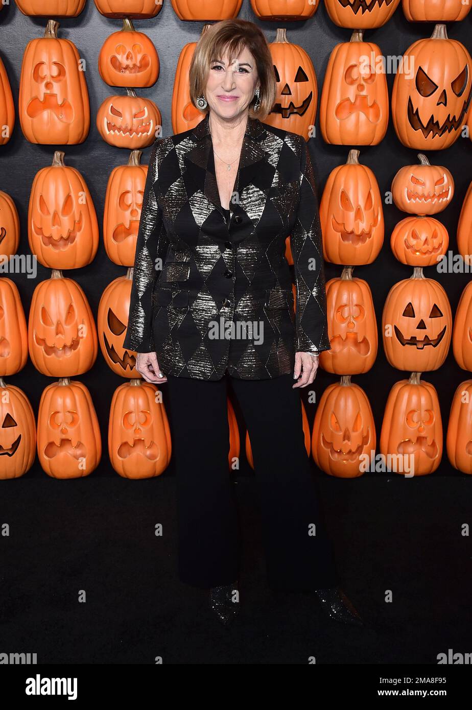 Joanne Baron arrives at the world premiere of "Halloween Ends," Tuesday ...