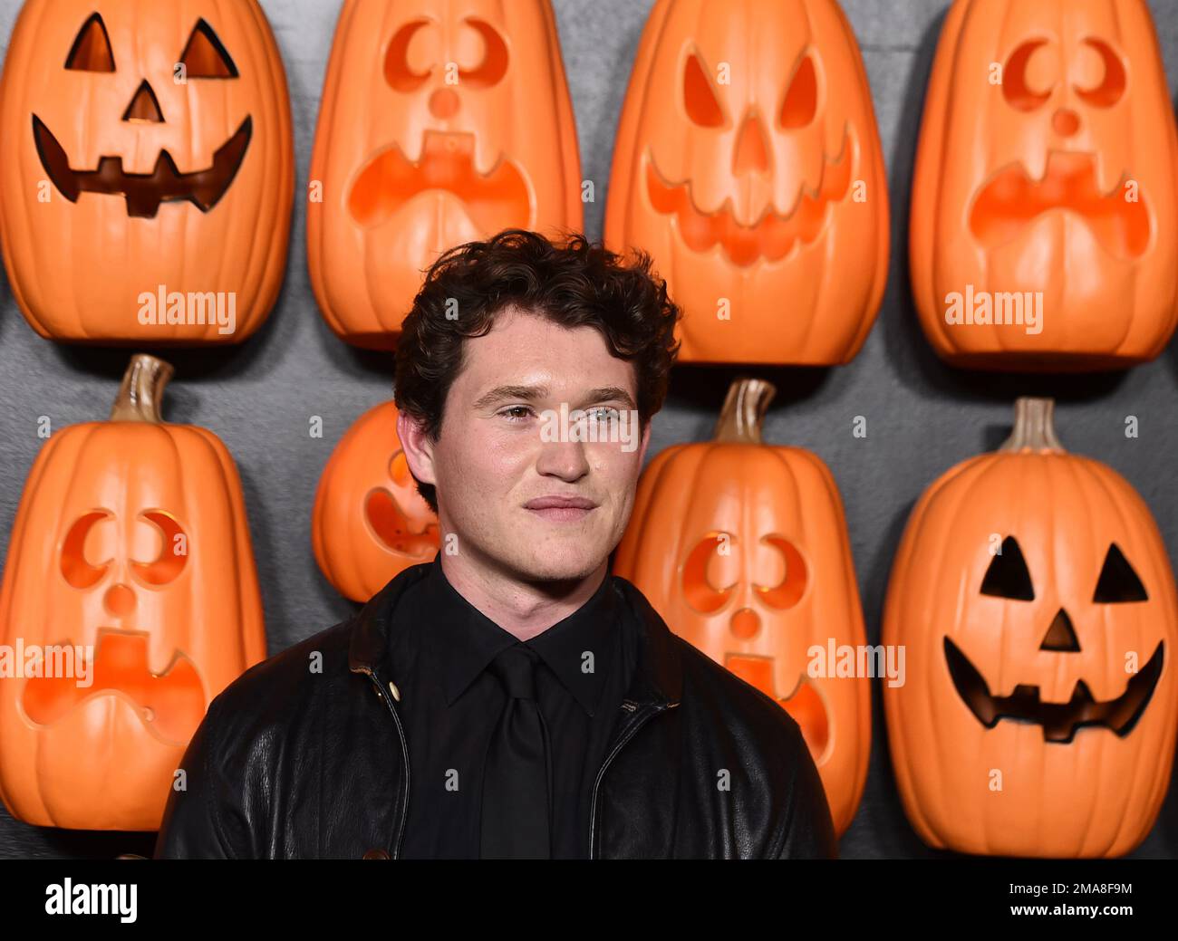 Rohan Campbell arrives at the world premiere of "Halloween Ends ...