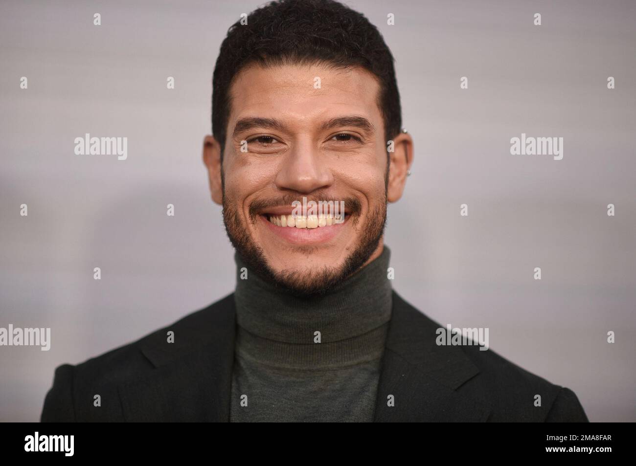Alex Hernandez arrives at a red carpet event for season one of "The ...