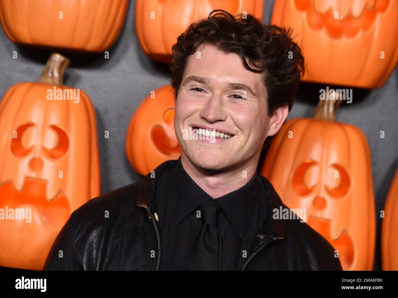 Rohan Campbell arrives at the world premiere of "Halloween Ends ...