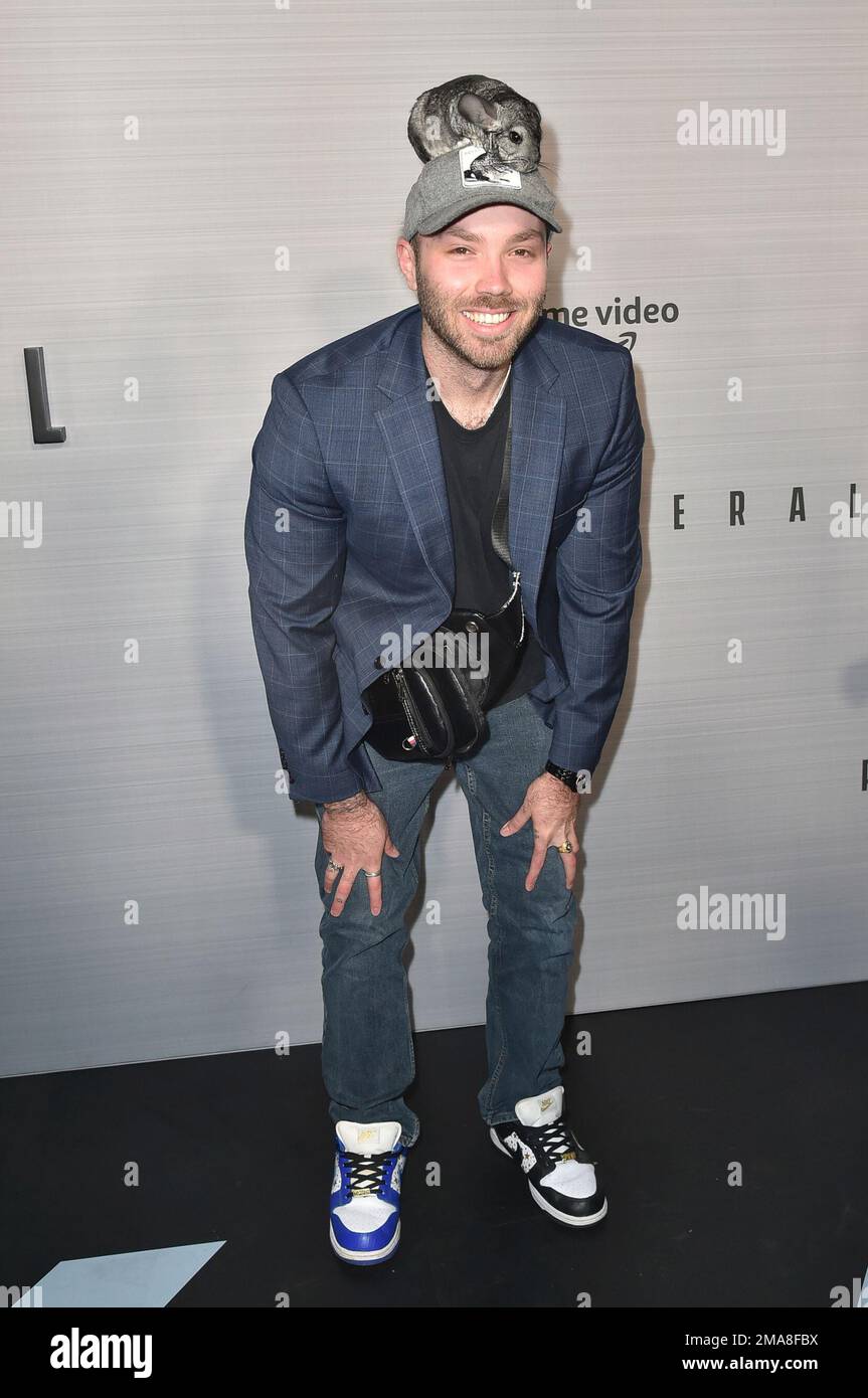 Nathan Kessel arrives at a red carpet event for season one of "The ...