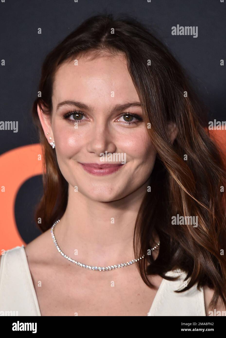 Andi Matichak arrives at the world premiere of "Halloween Ends ...