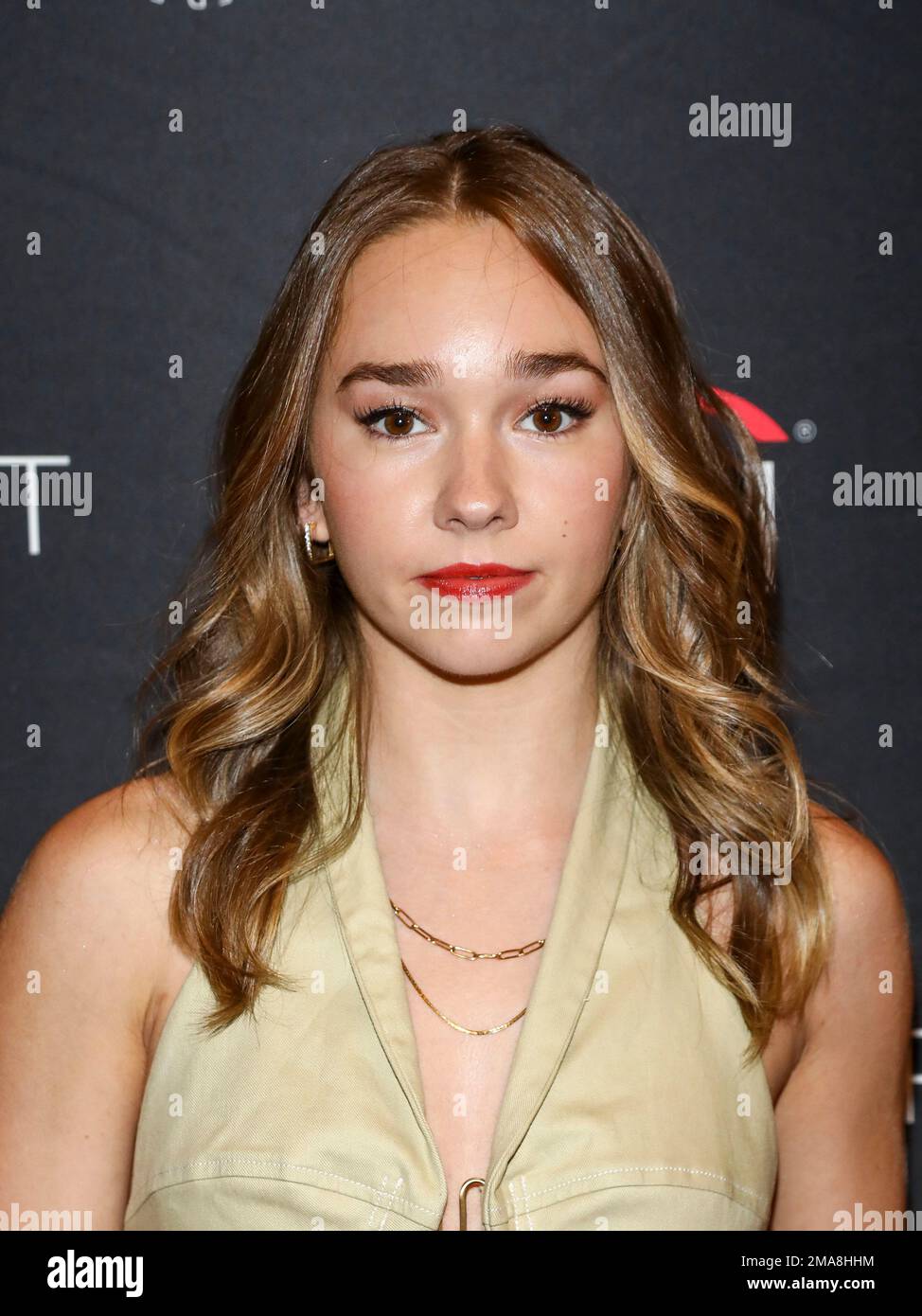 Actor Holly Taylor from the Netflix television series "Manifest ...