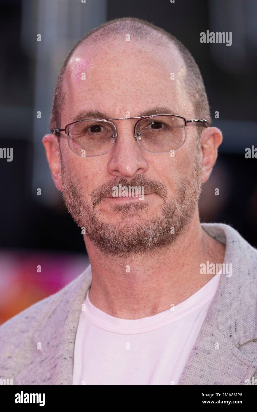 Director Darren Aronofsky poses for photographers upon arrival for the ...