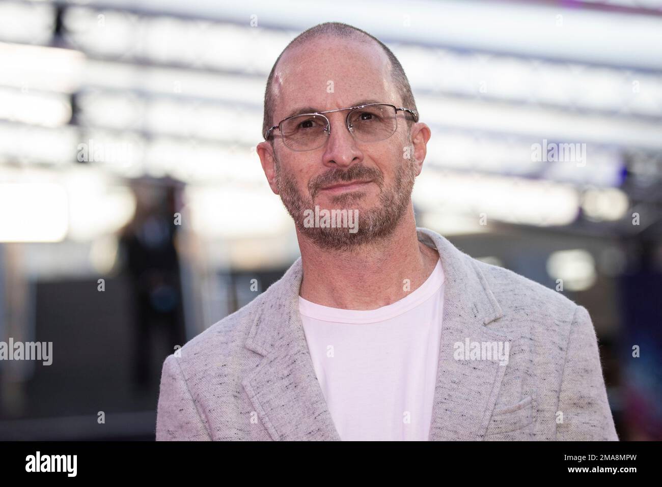 Director Darren Aronofsky poses for photographers upon arrival for the ...