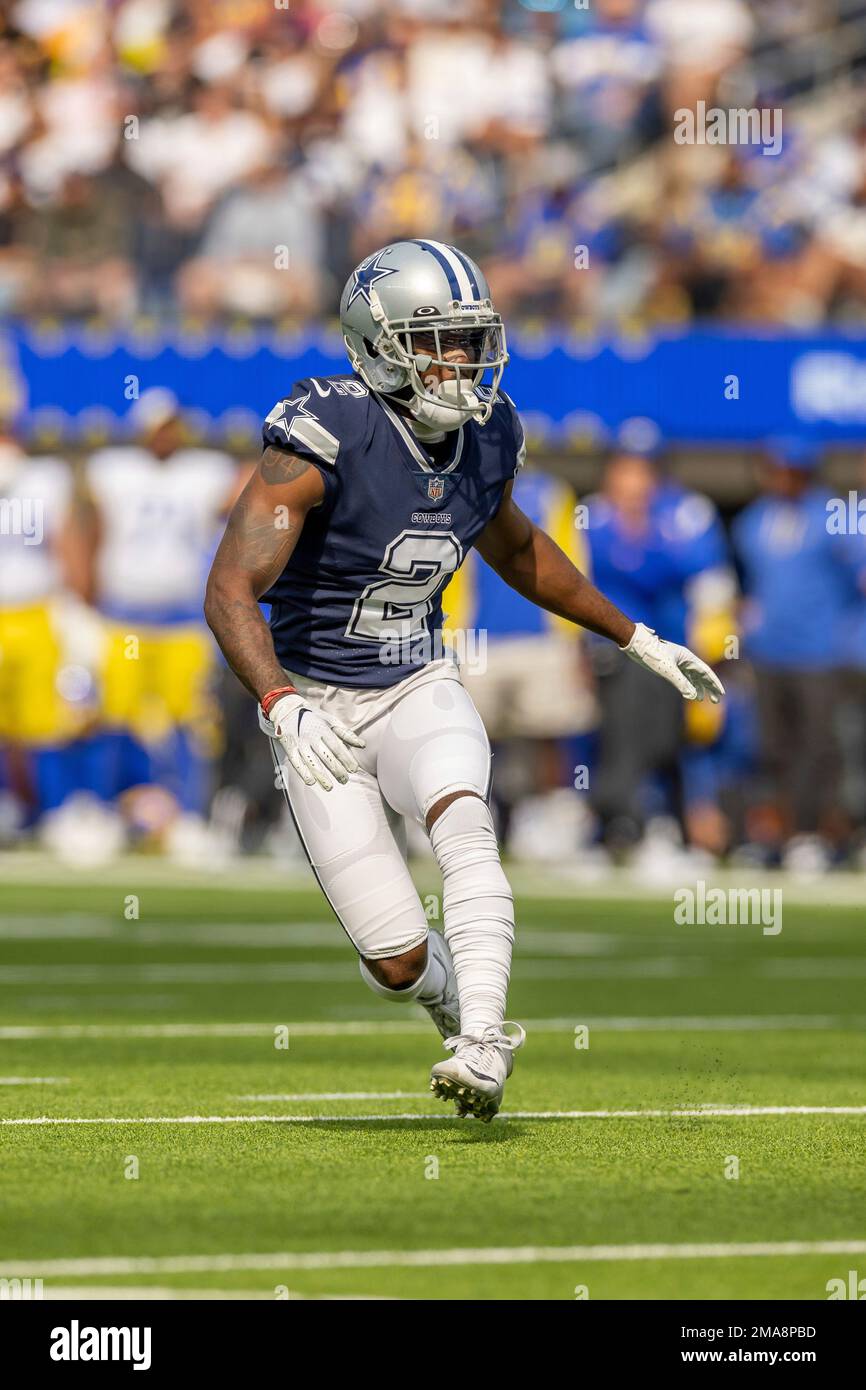 Cornerback (2) Jourdan Lewis of the Dallas Cowboys against the Los ...