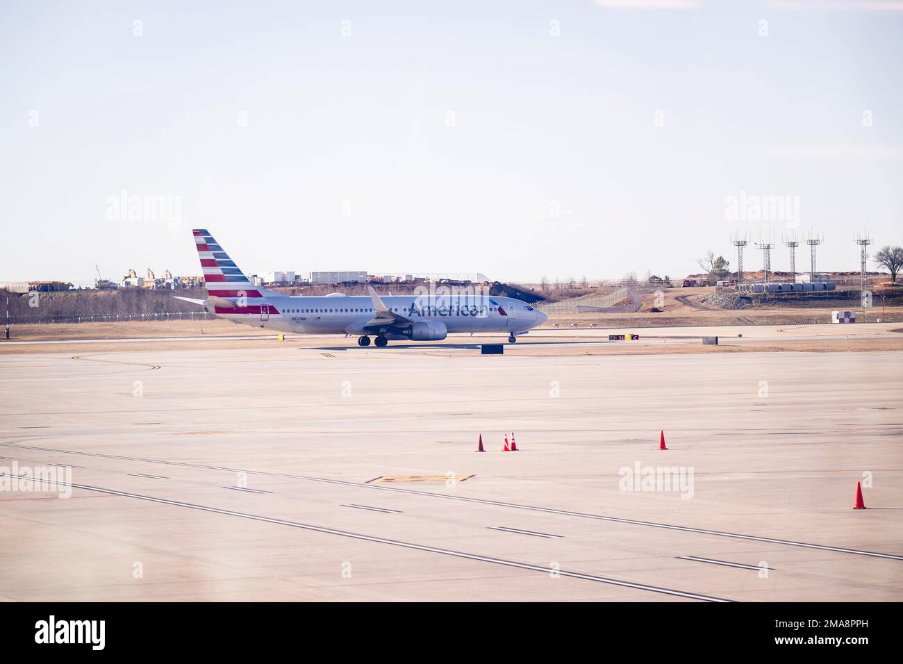 The various equipment and planes at the Charlotte North Carolina ...