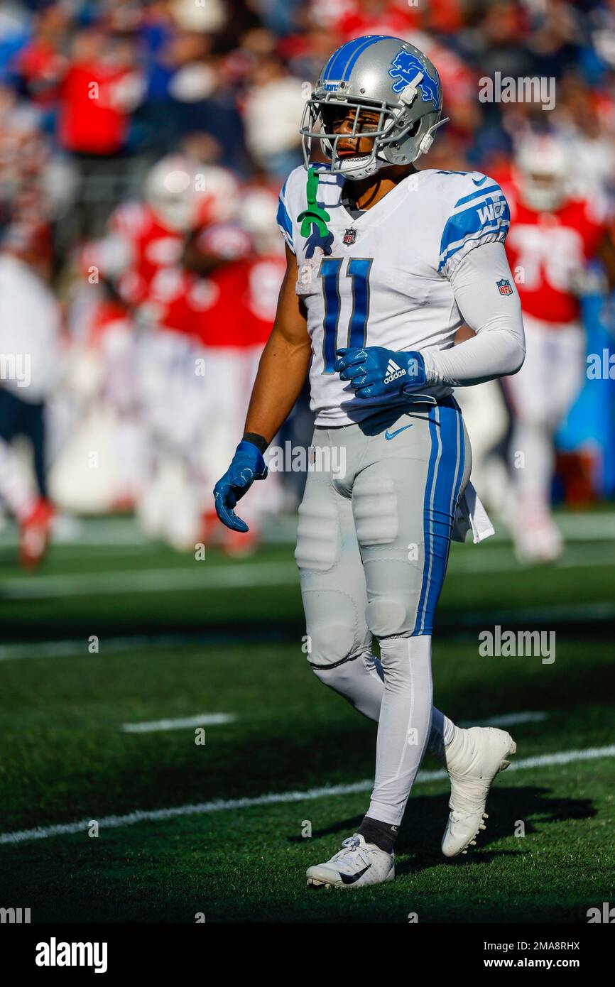 Detroit Lions wide receiver Kalif Raymond (11) on the field during the ...